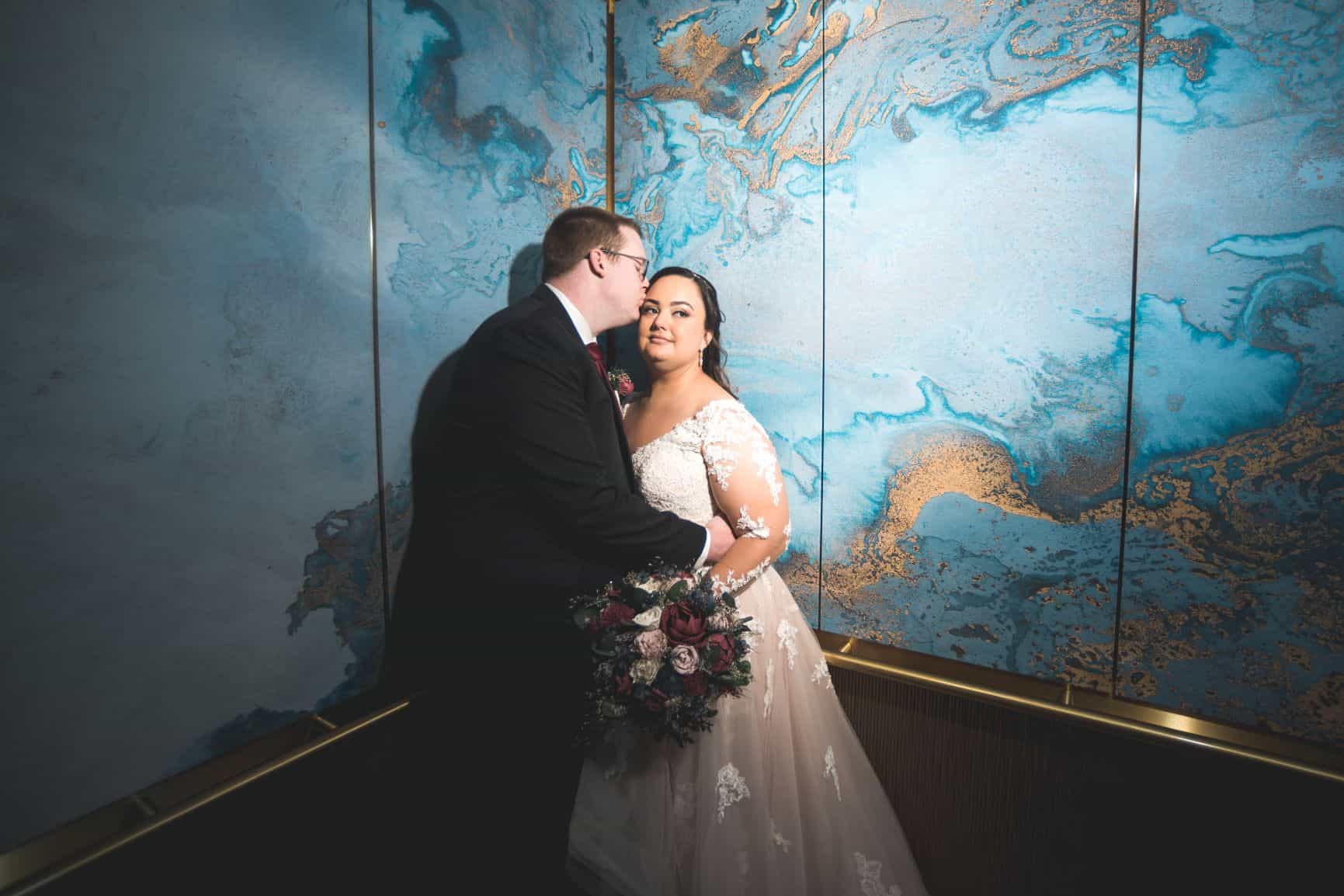 Holiday Wedding | The WDW Swan Wedding of Rachel and David - Just Marry!