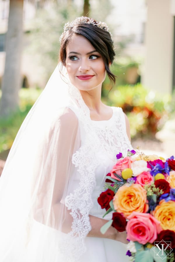 Colorful August Wedding | The Alfond Inn Wedding of Anna and Jess ...