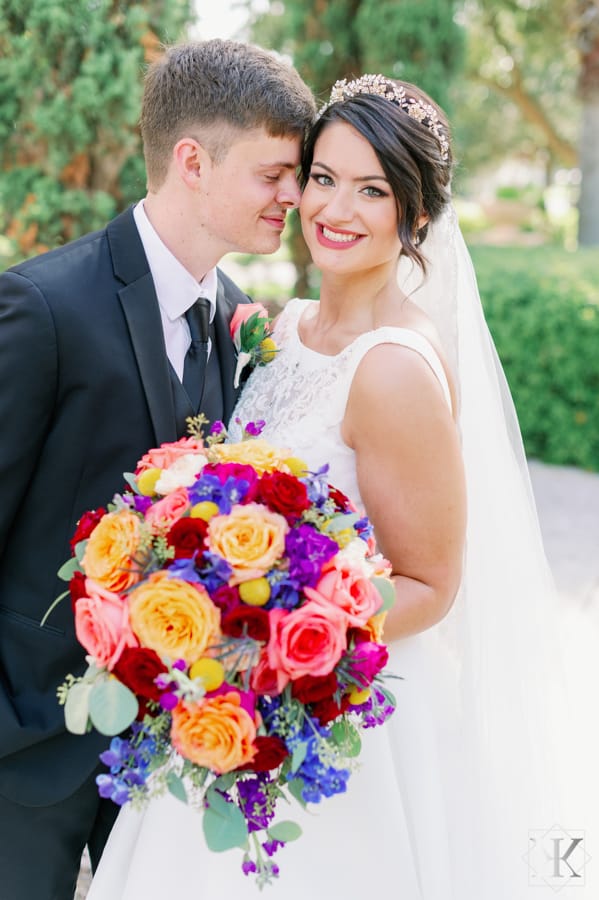 Colorful August Wedding | The Alfond Inn Wedding of Anna and Jess ...