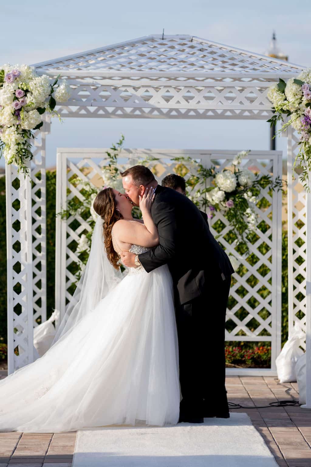 Lawn Wedding | Kristen and Chris at the Omni Orlando Resort - Just Marry!