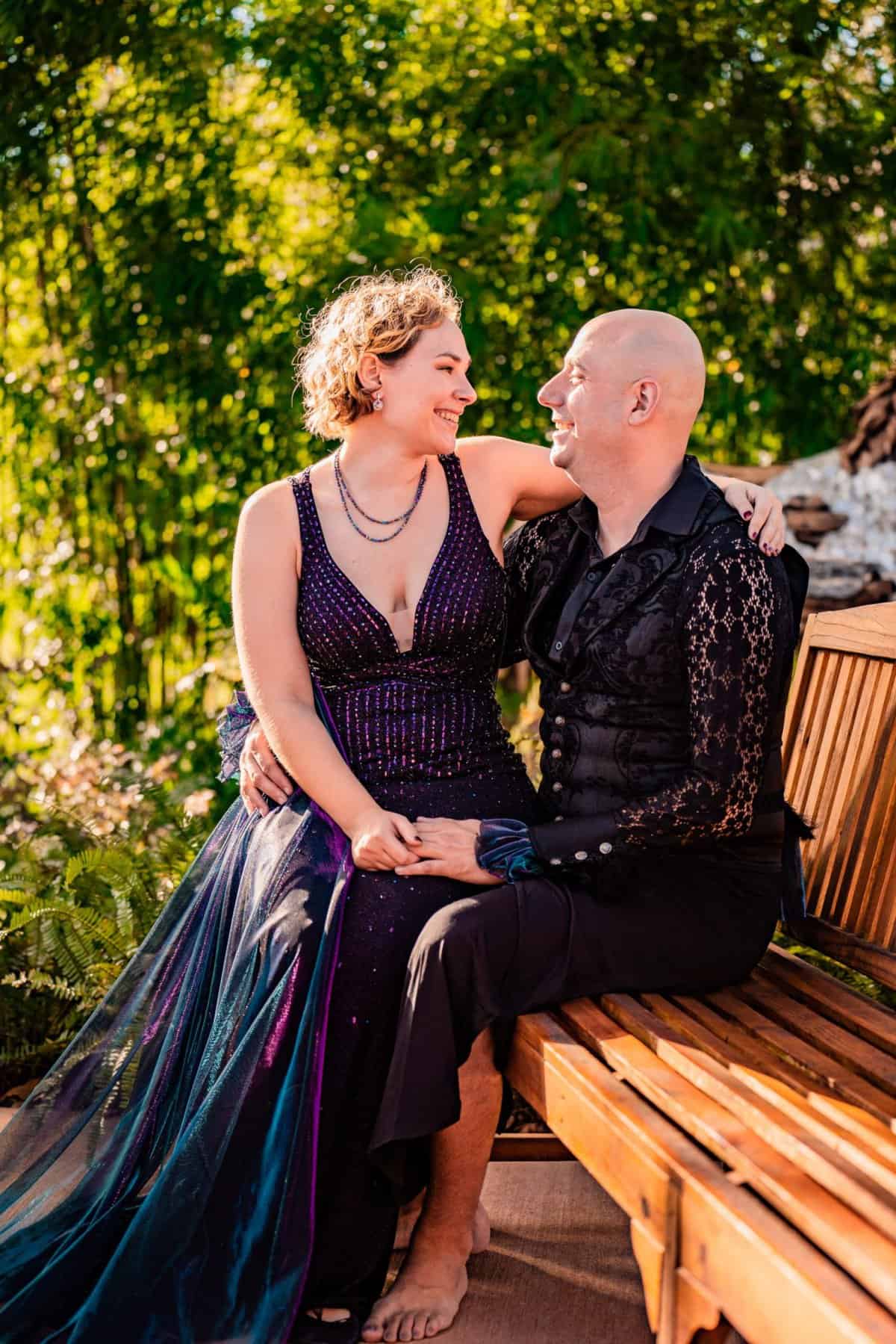 Beautiful Masquerade Wedding | Michelle and Marc at BLB Hacienda - Just ...