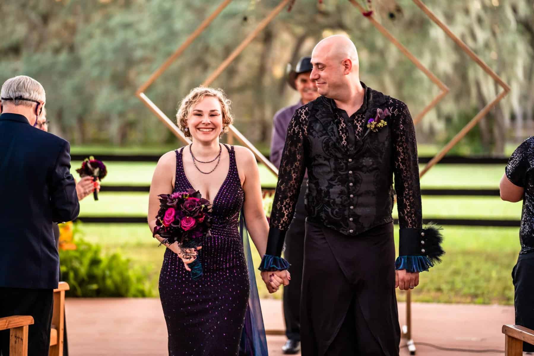 Beautiful Masquerade Wedding | Michelle and Marc at BLB Hacienda - Just ...