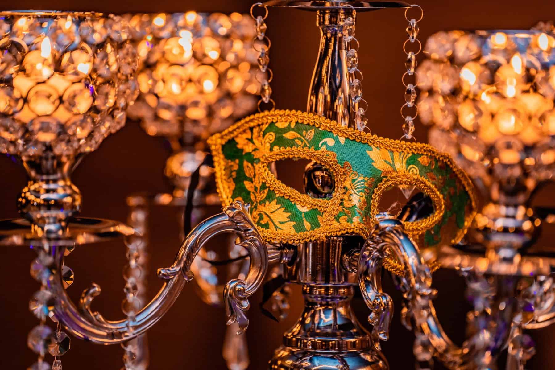 Beautiful Masquerade Wedding | Michelle and Marc at BLB Hacienda - Just ...