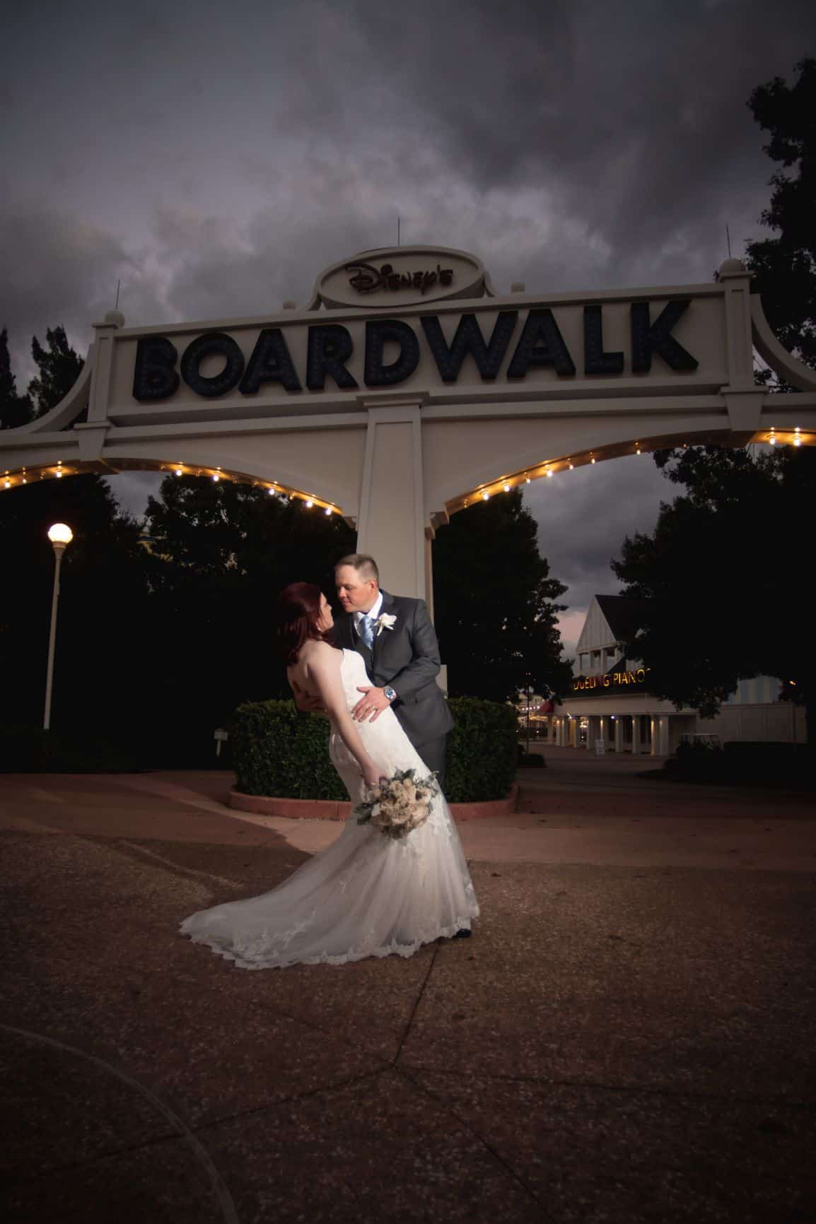 Disney Wedding Theme | Erica and Kris at the WDW Swan and Dolphin ...