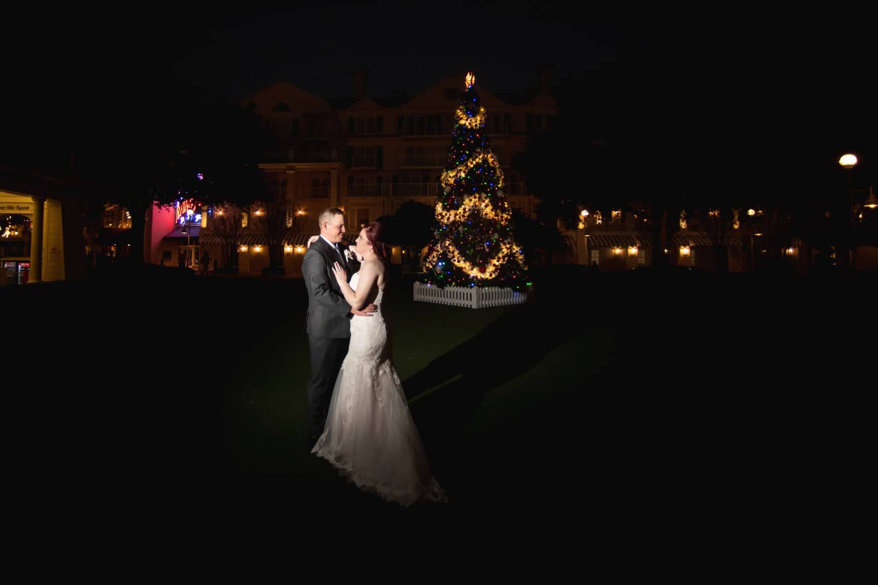 Disney Wedding Theme | Erica and Kris at the WDW Swan and Dolphin ...