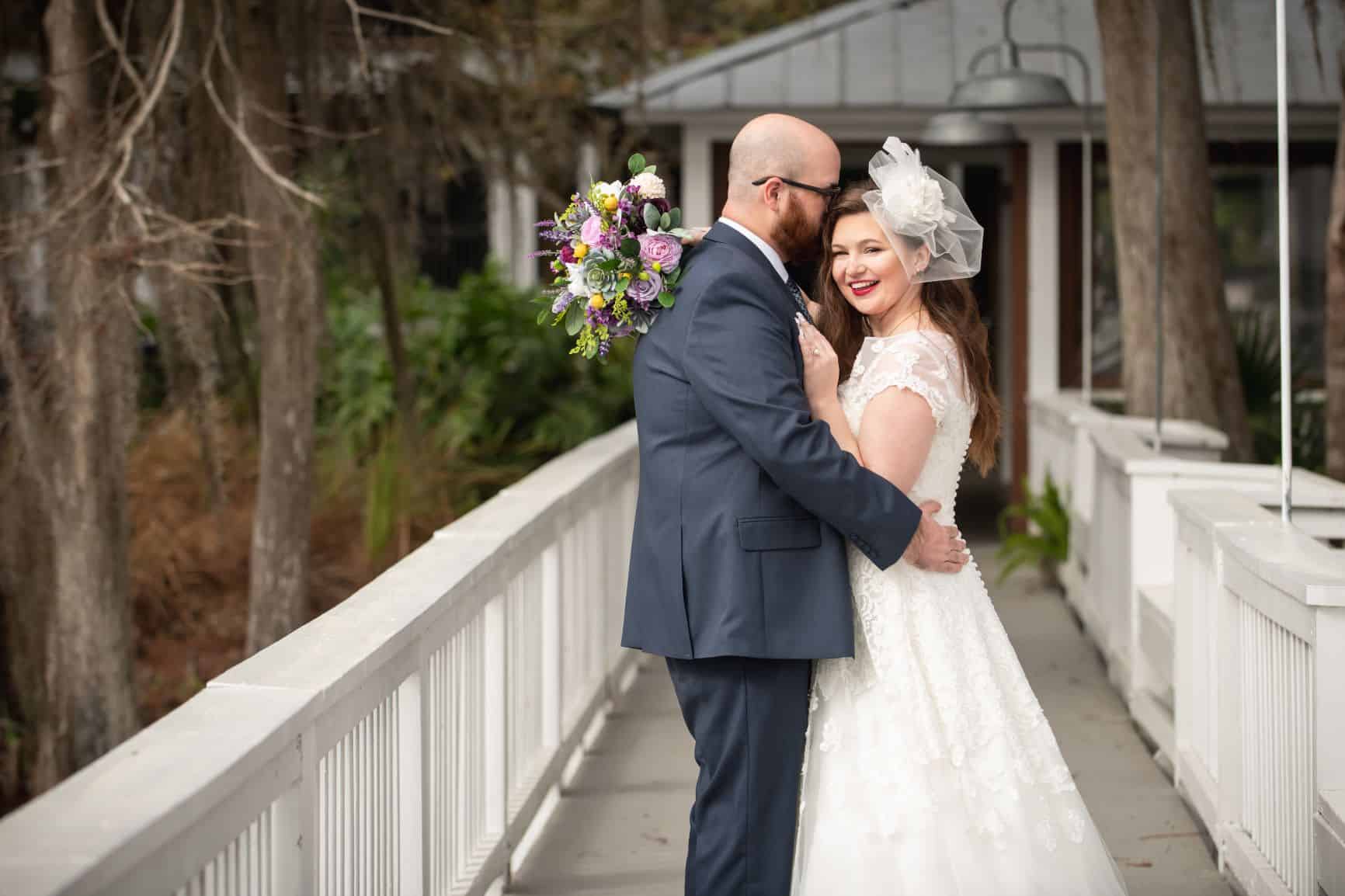 Mardi Gras Wedding | Joy and Joshua at Paradise Cove - Just Marry!