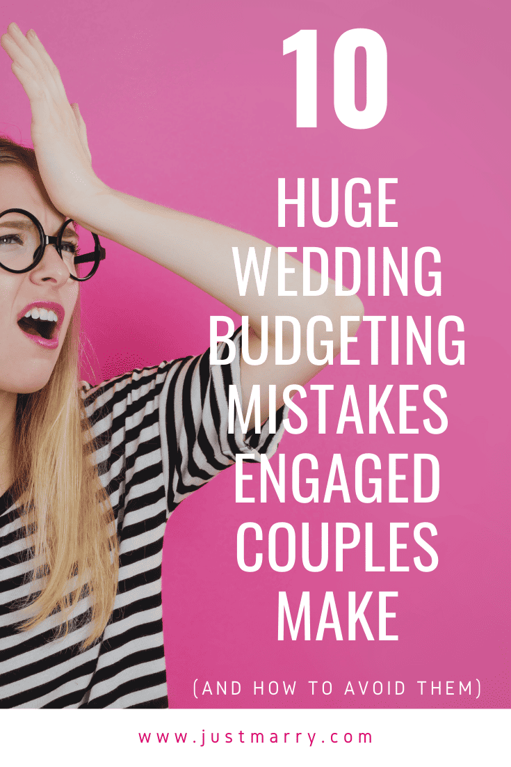 10 Big Wedding Budgeting Mistakes Engaged Couples Make | Analyzing ...