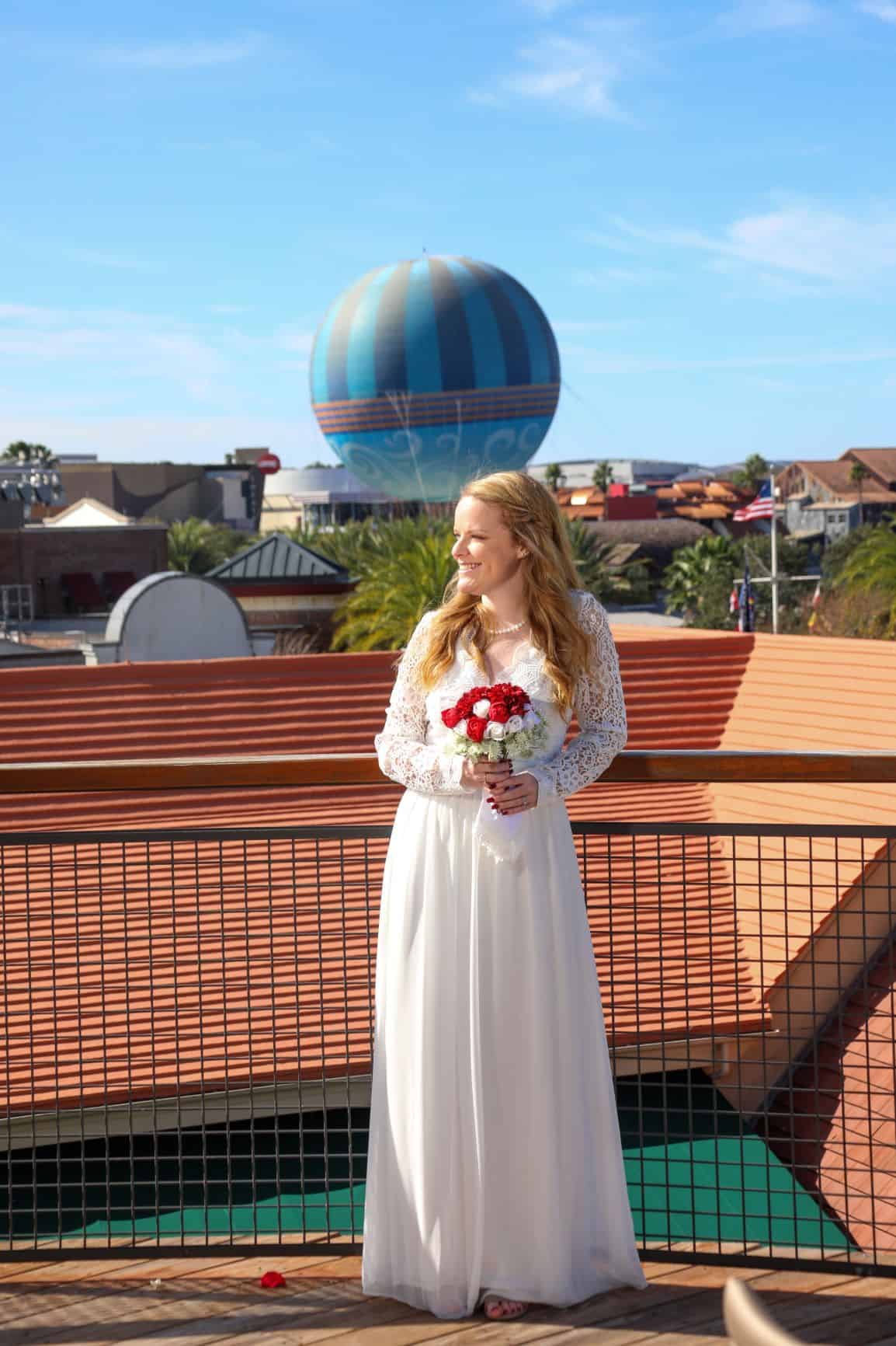 Magical Holiday Wedding | Chloe and John at Paddlefish Disney Springs ...