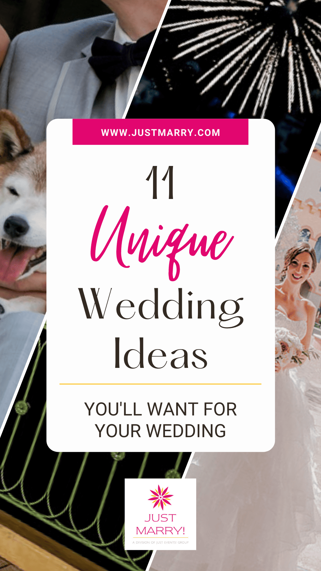 11 Unique Wedding Ideas You’ll Want for Your Wedding | Discovering ...