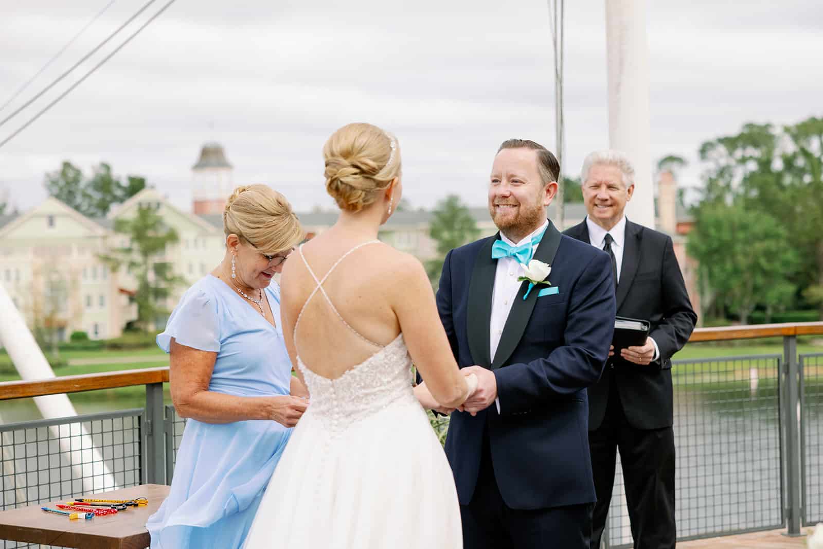 Magical Nautical Wedding | Laurie and Mark at Paddlefish Disney Springs ...