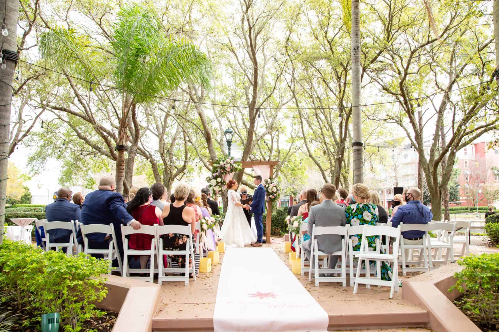 Tangled Wedding | Christy and Michael at the WDW Swan and Dolphin ...