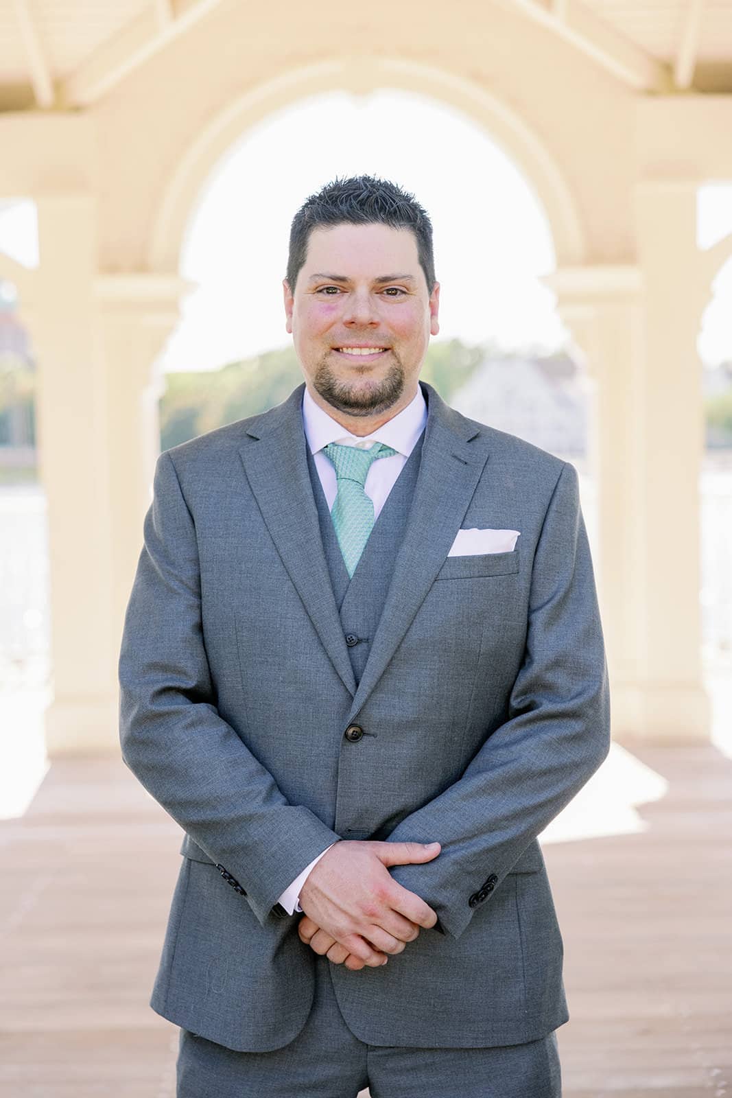 Beautiful Outdoor Wedding Ceremony | Ashleigh and Andrew at the WDW ...