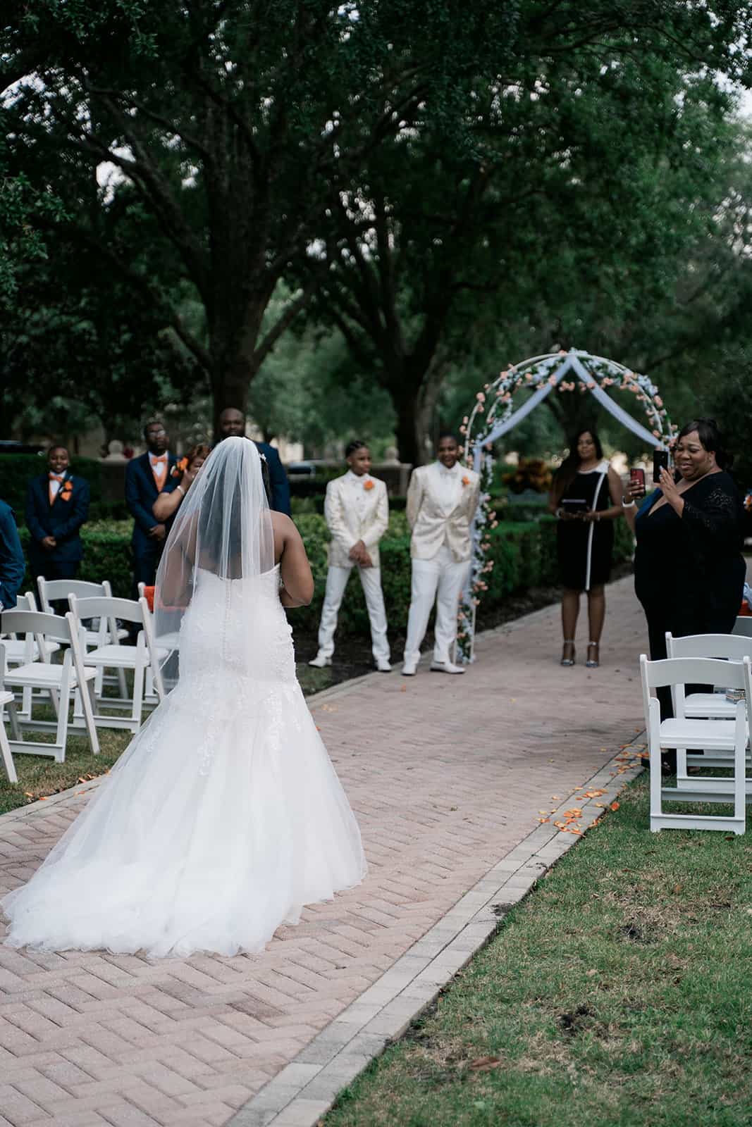 Beautiful April Wedding | Alethea and Lisa at Reunion Resort - Just Marry!