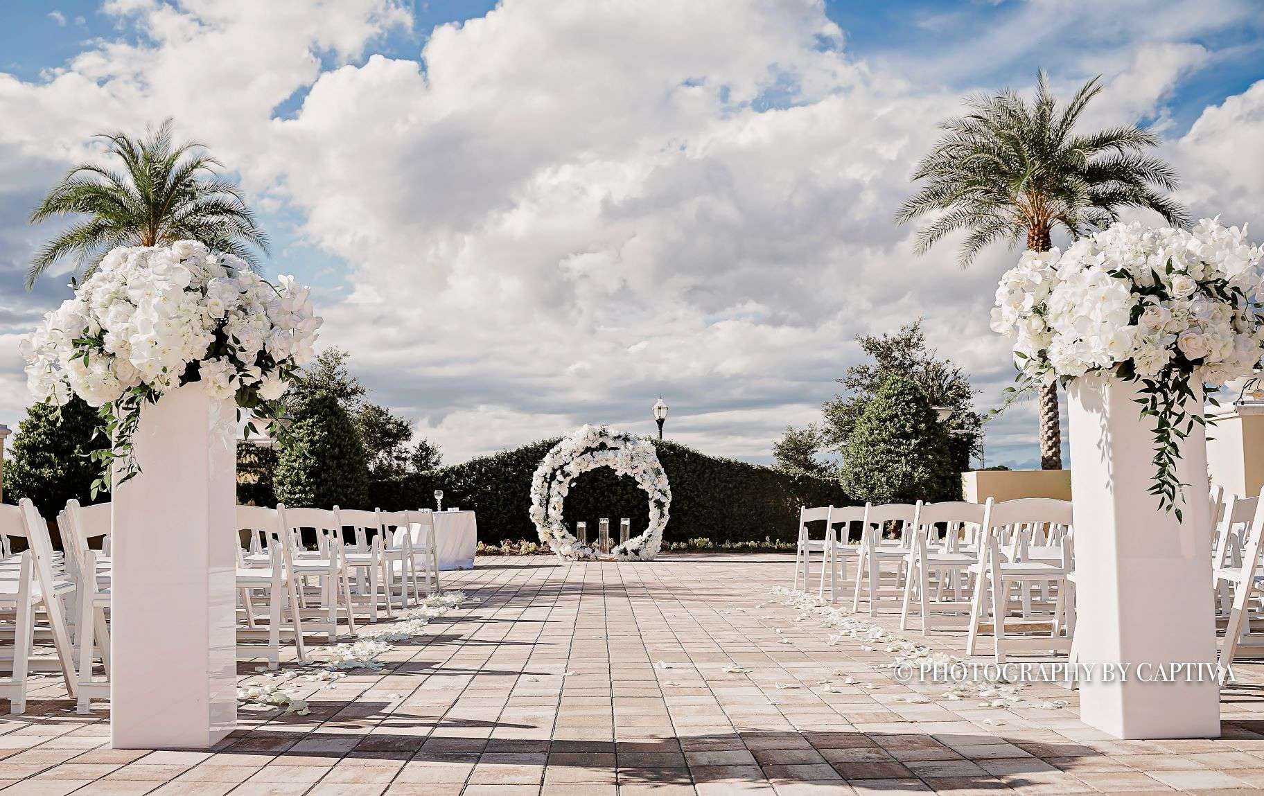 Beautiful Outdoor Ceremony | Crystal and Jose at the Omni Orlando ...