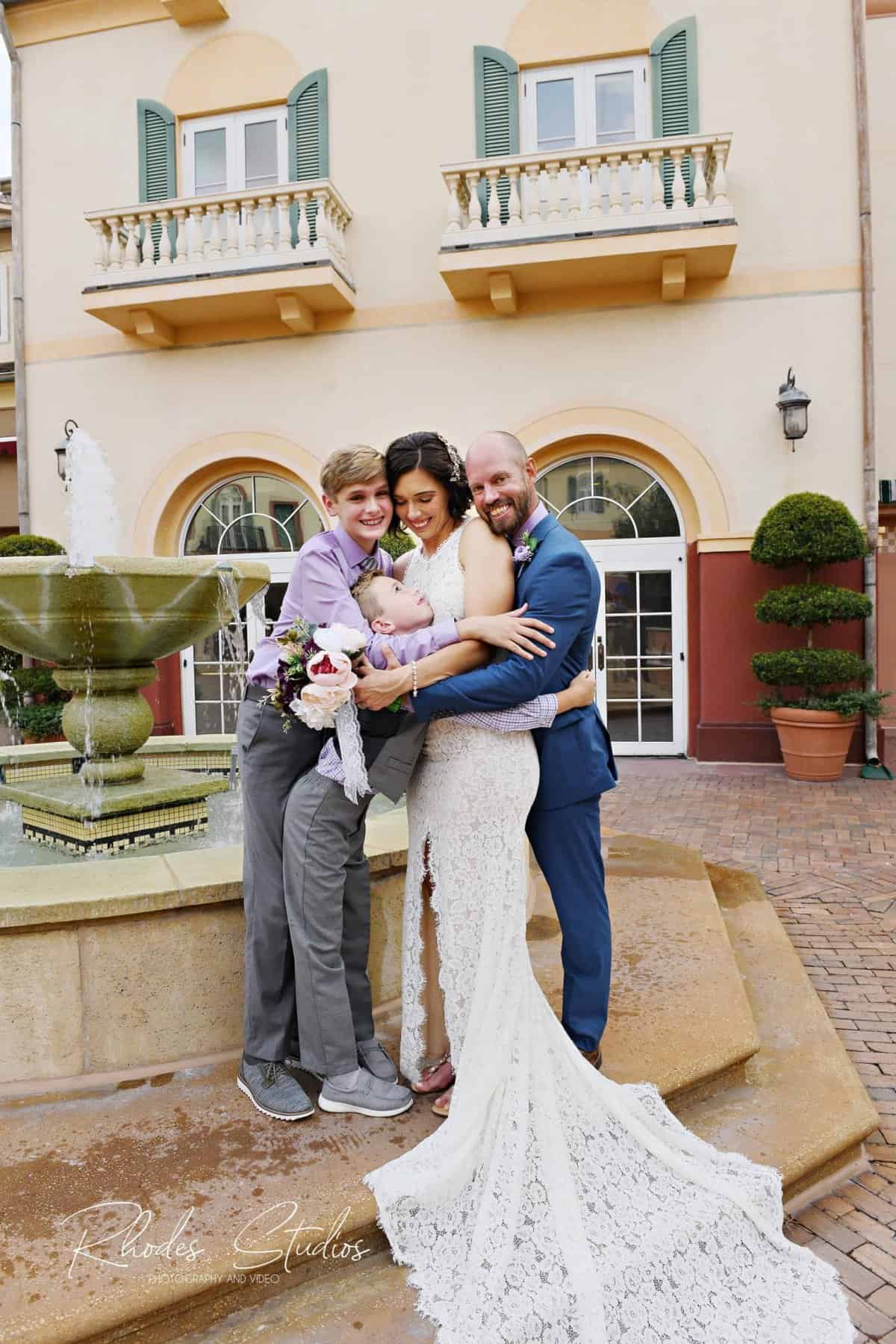 Sweet Family Wedding | Nicole and Michael at BiCE Ristorante - Just Marry!