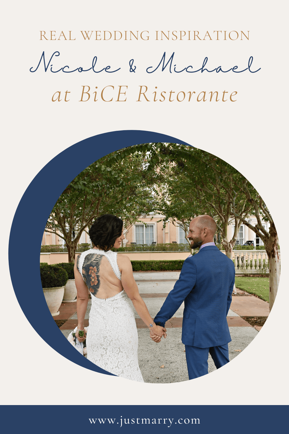 Sweet Family Wedding | Nicole and Michael at BiCE Ristorante - Just Marry!