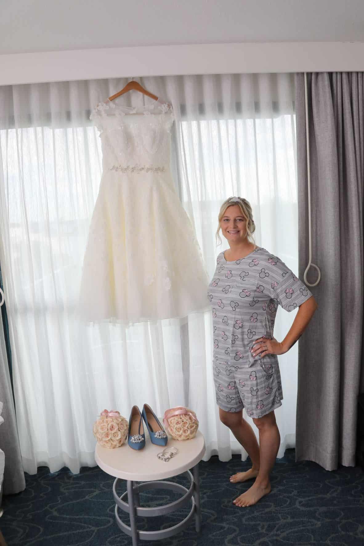 Disney Micro Wedding | Sarah and Austin at the WDW Swan Resort - Just ...