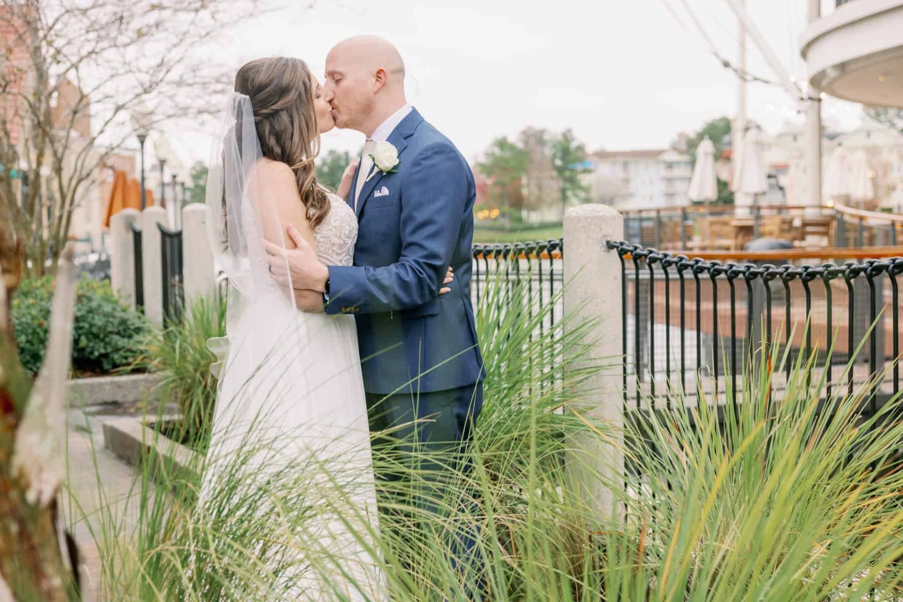 Romantic Disney World Wedding | Vicki and Adam at Paddlefish Disney ...