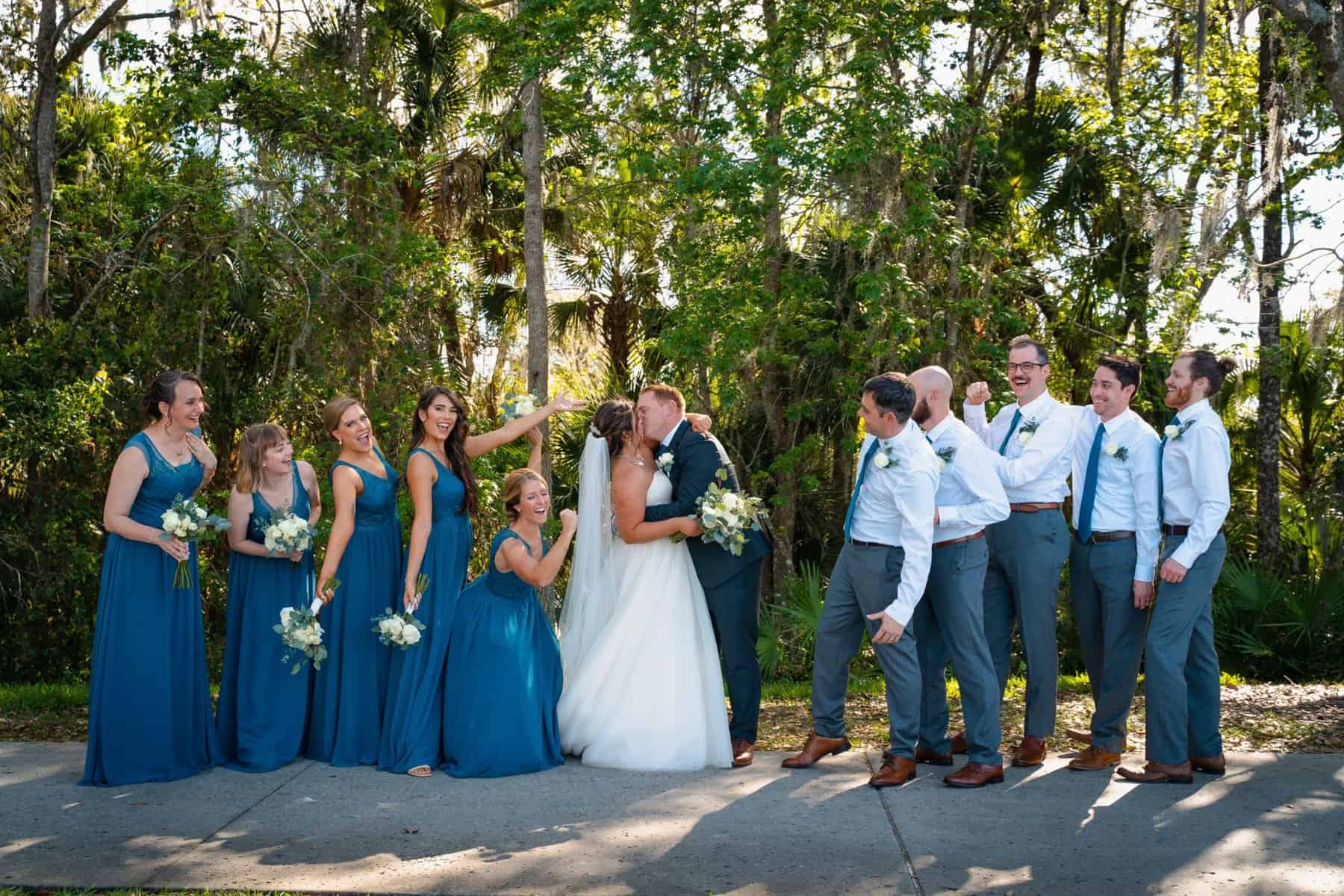 Beautifully Blue March Wedding | Sara and Patrick at Celebration Golf ...