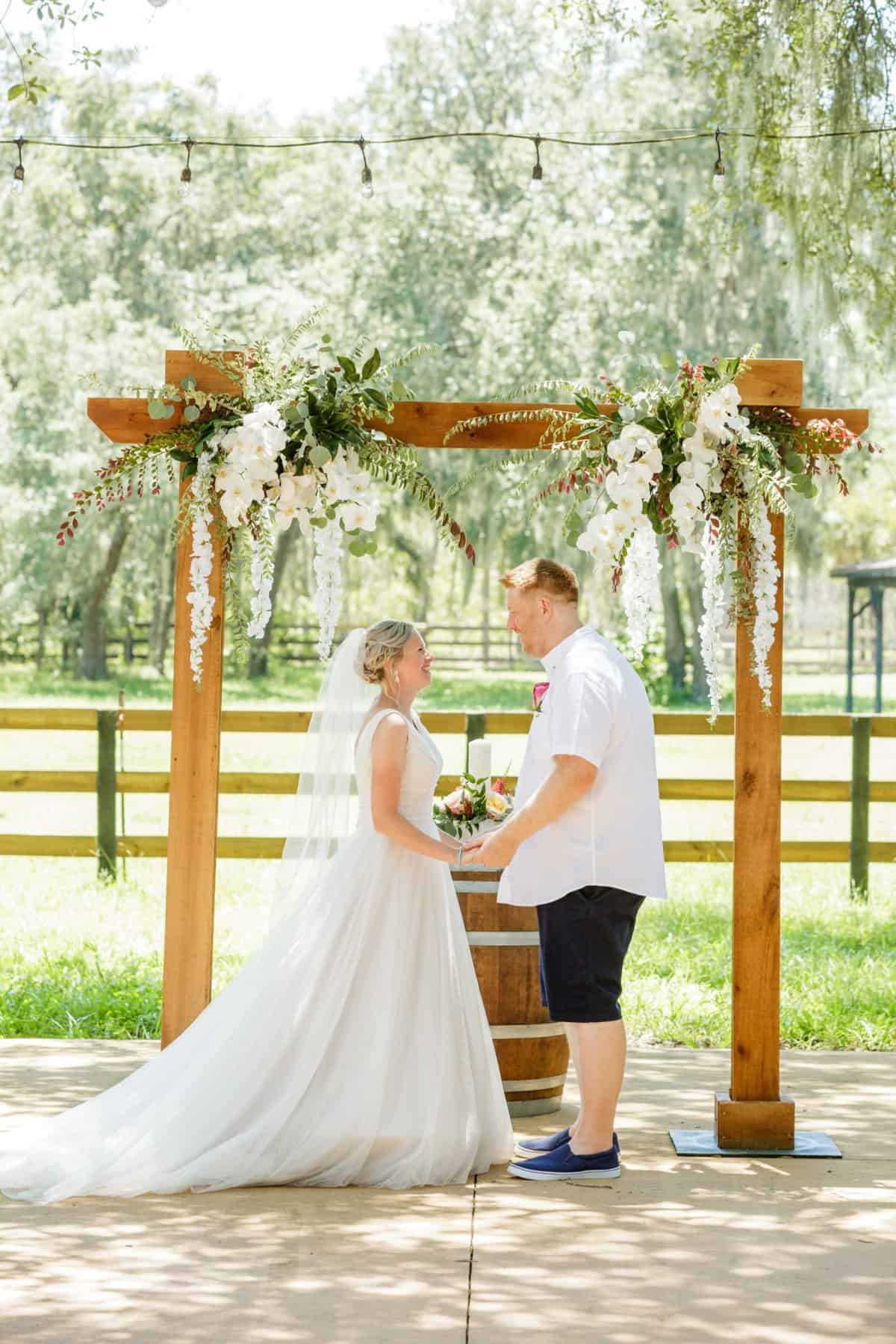 Rustic Garden Wedding | Donna and Michael at BLB Hacienda - Just Marry!