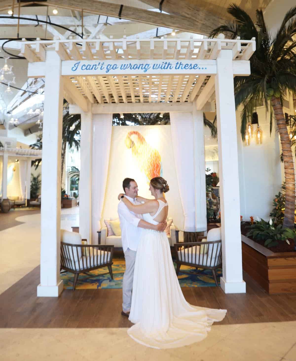 Romantic Florida Vow Renewal | Lynn and Bart at Margaritaville Resort ...