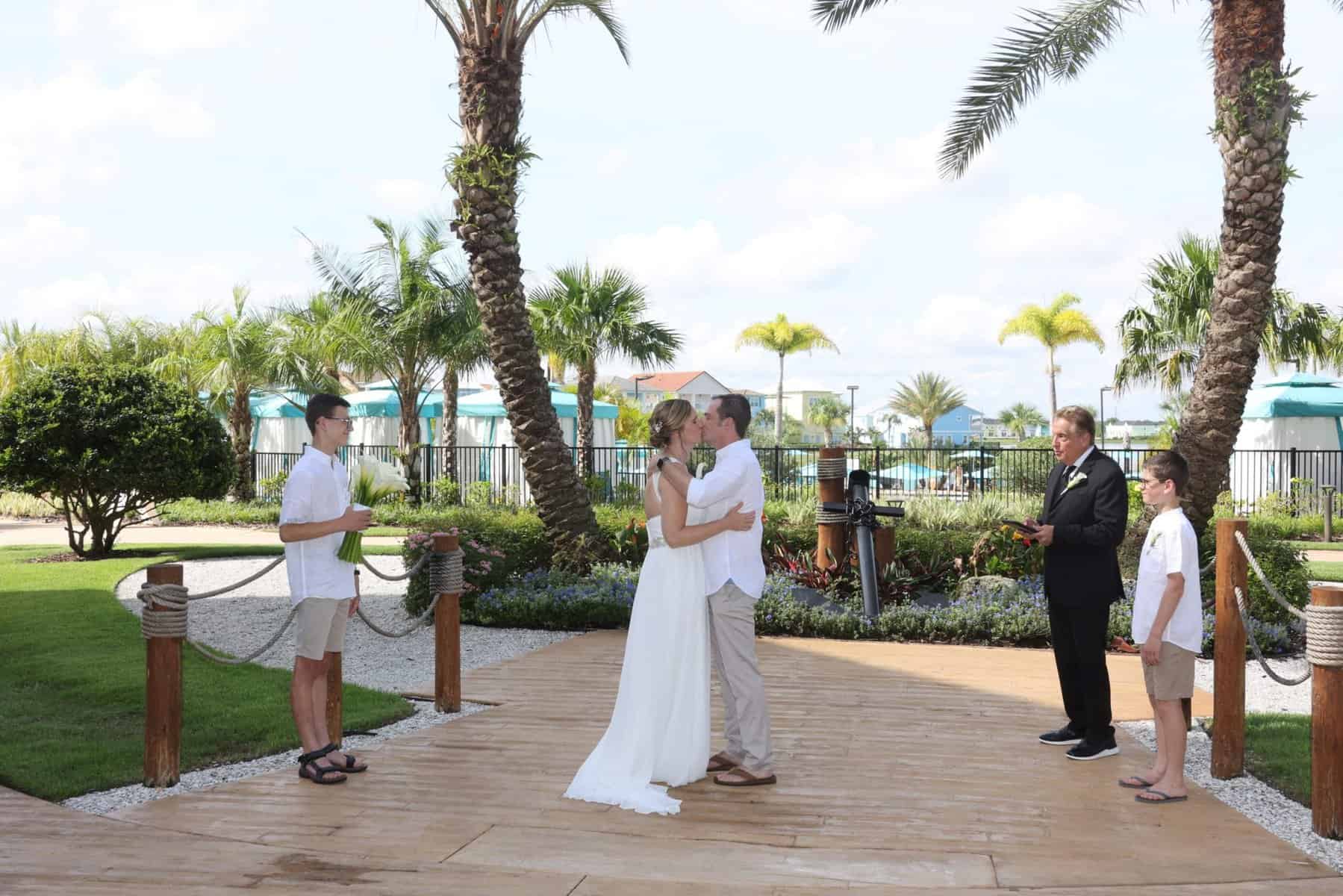 Romantic Florida Vow Renewal | Lynn and Bart at Margaritaville Resort ...