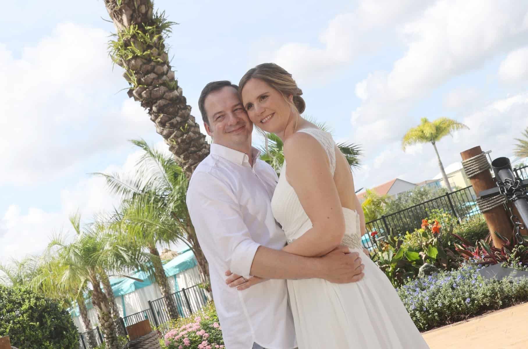 Romantic Florida Vow Renewal | Lynn and Bart at Margaritaville Resort ...
