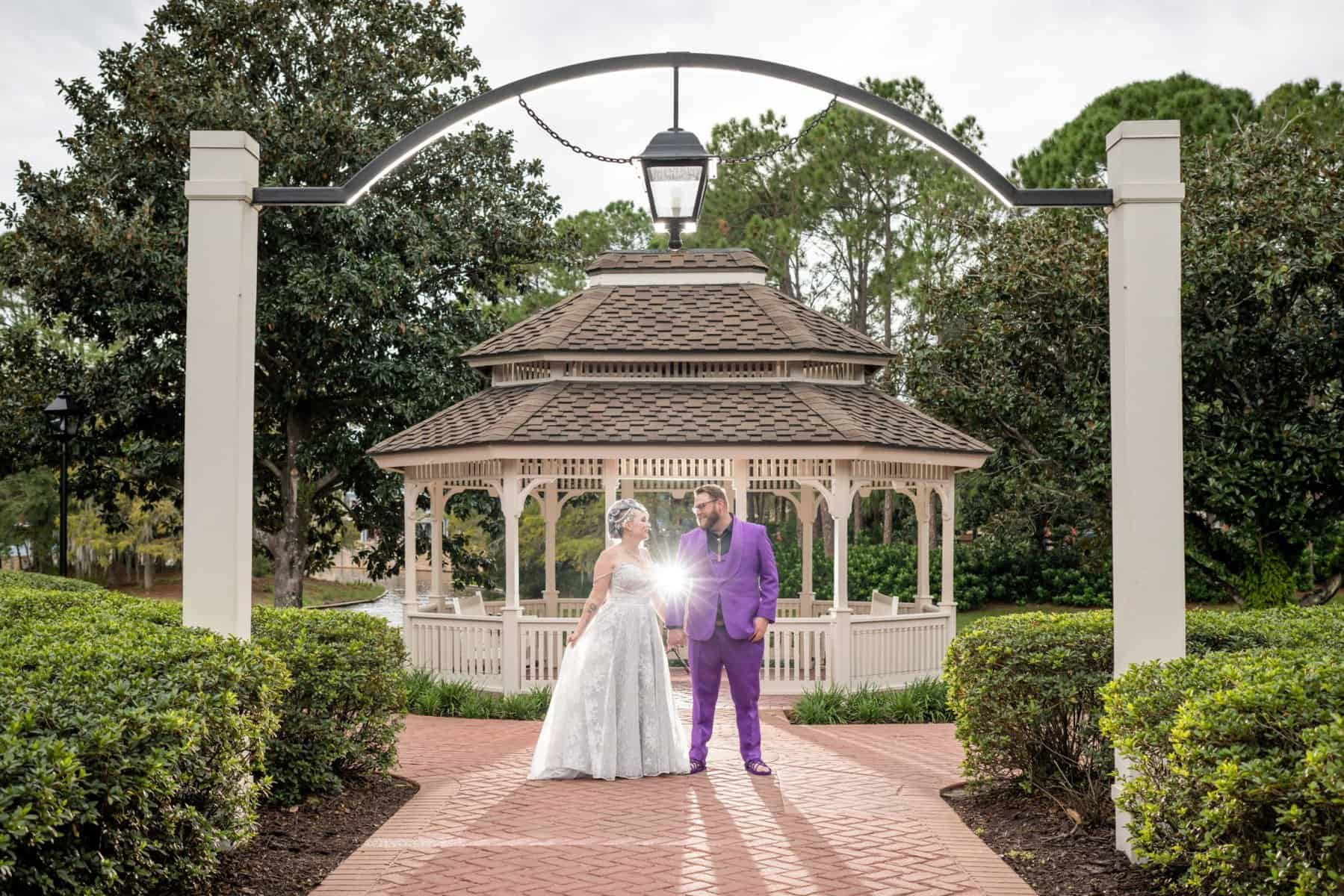 Disney World Wedding | Ashley and Riley at Disney’s Port Orleans Resort ...