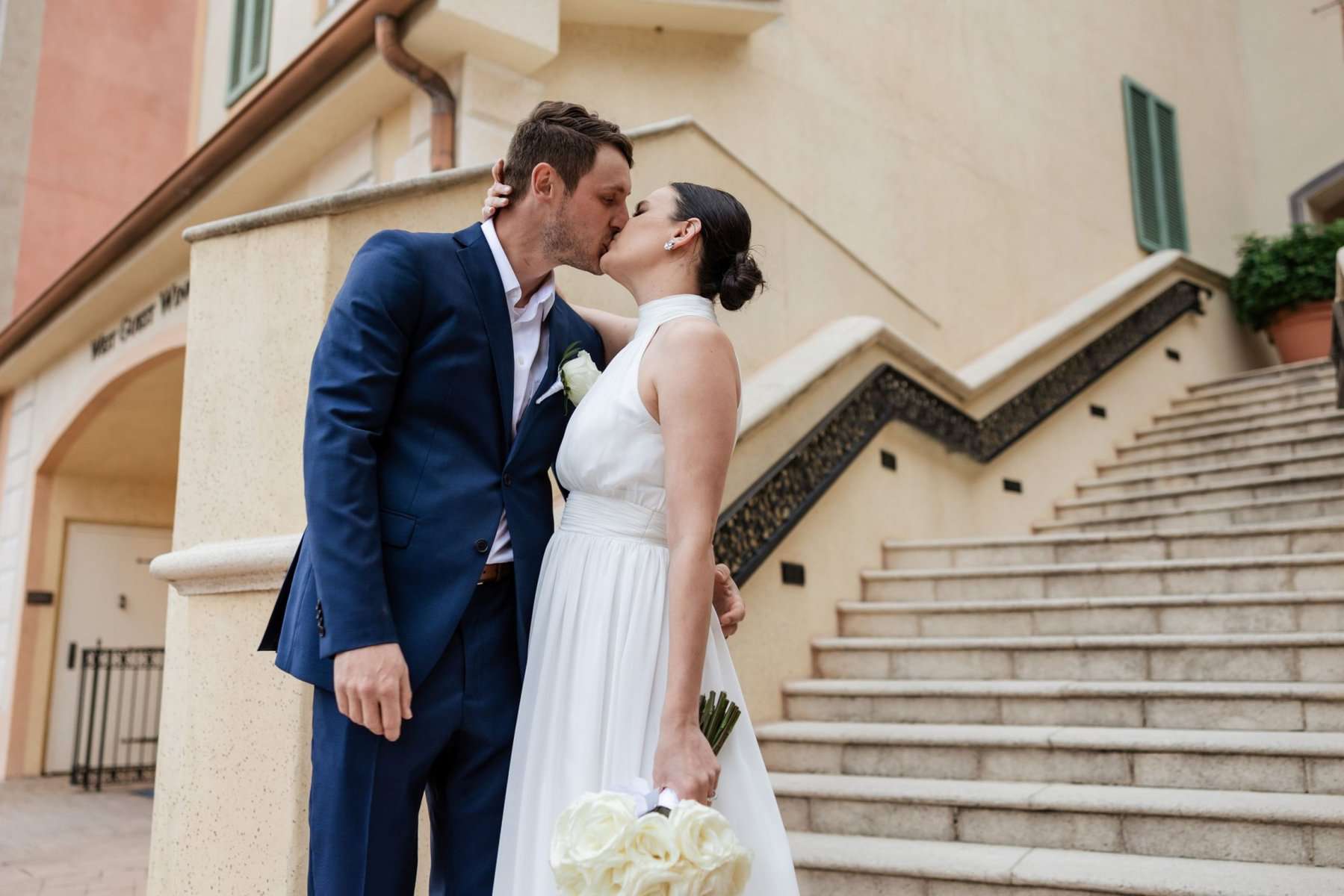 Orlando Micro Wedding | Alexa and Bolton at BiCE Ristorante - Just Marry!