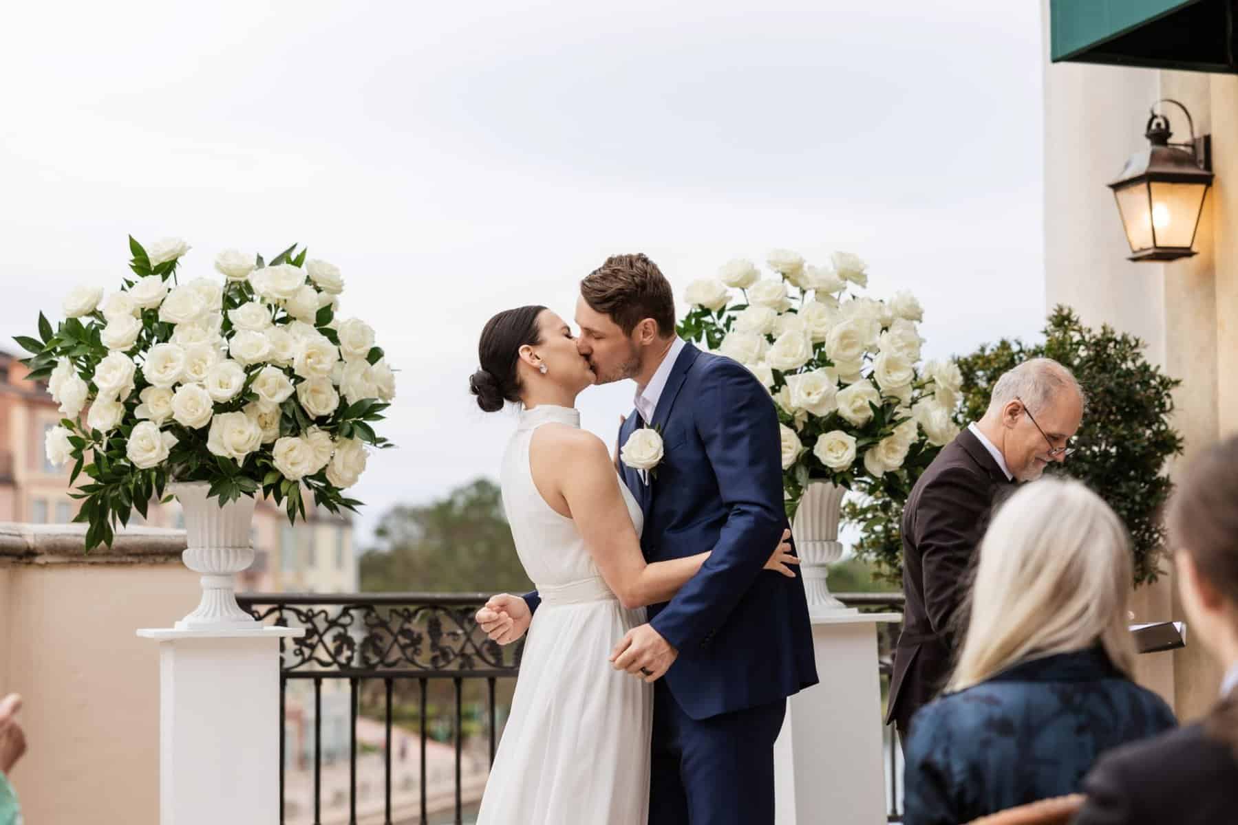 Orlando Micro Wedding | Alexa and Bolton at BiCE Ristorante - Just Marry!