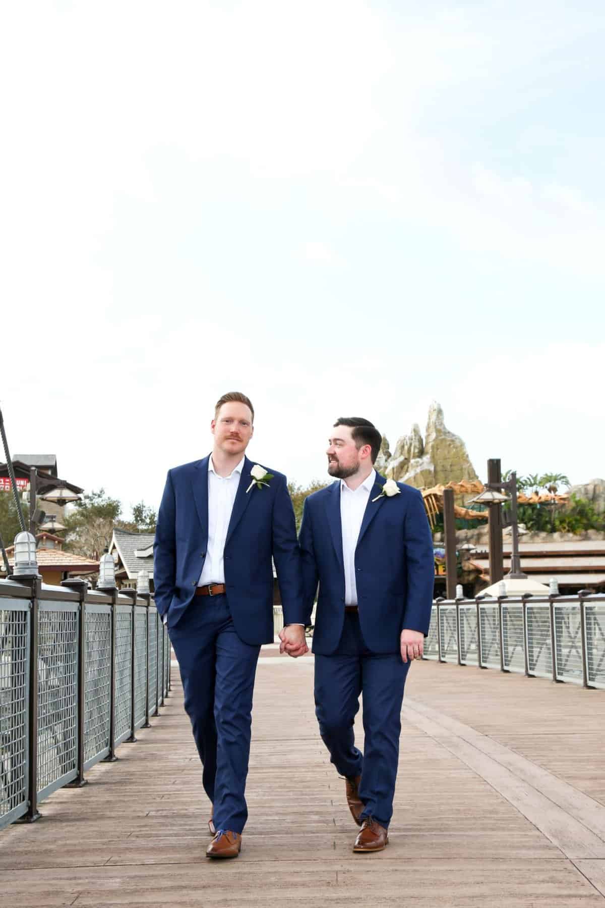 Disney Destination Wedding | Dylan and Andrew at Paddlefish Disney ...