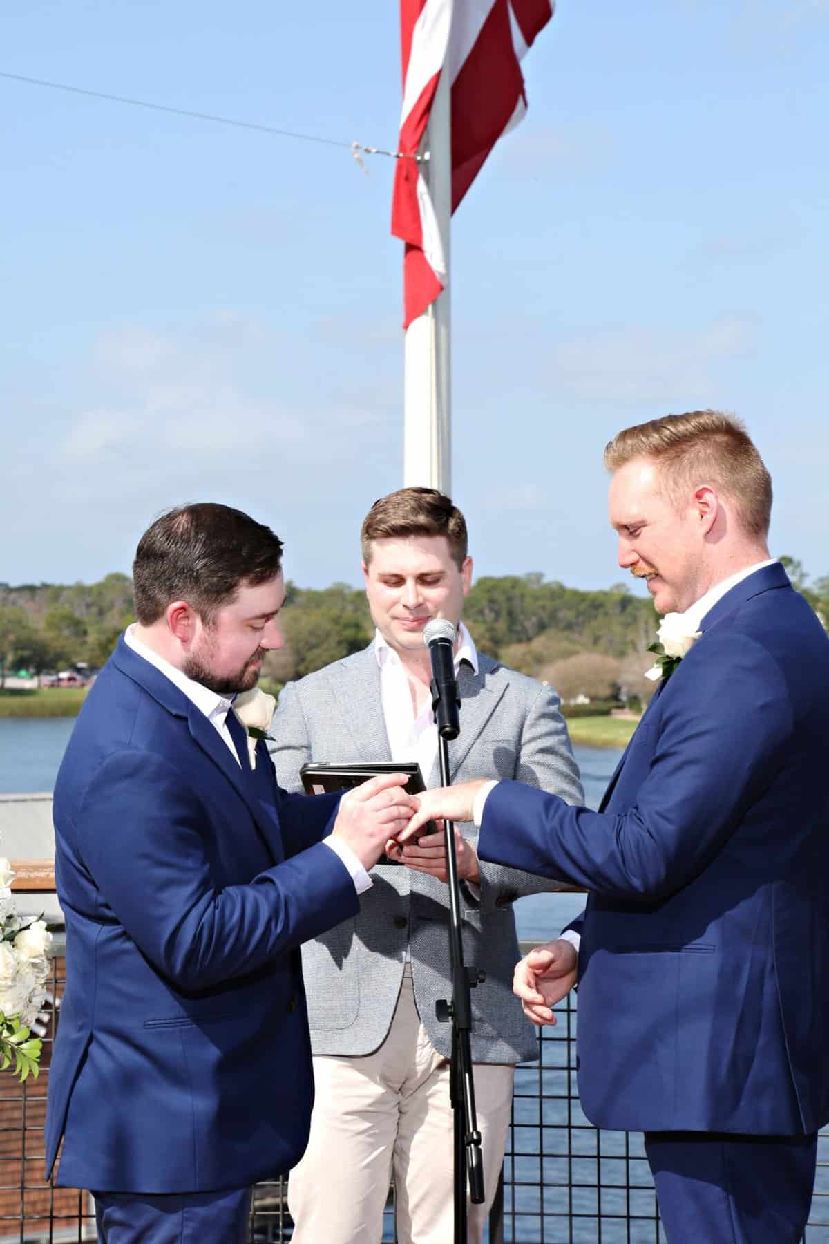 Disney Destination Wedding | Dylan and Andrew at Paddlefish Disney ...