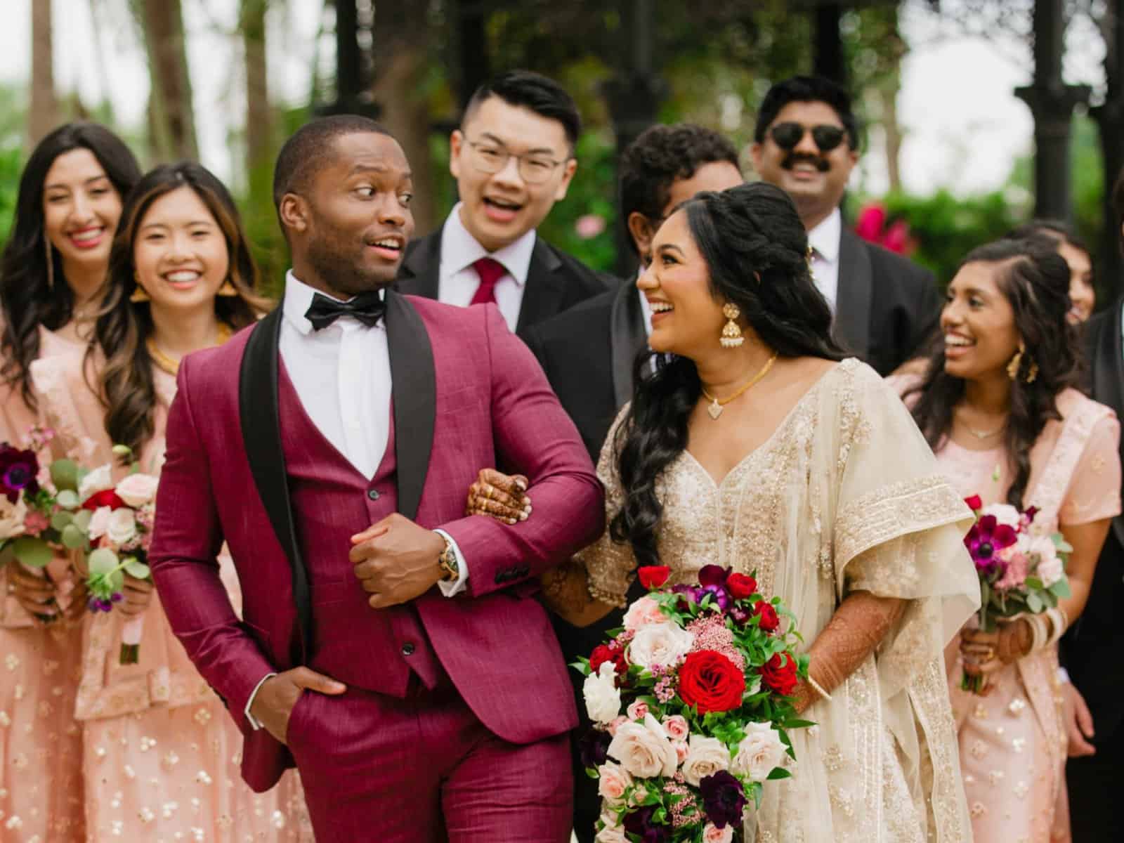 Madhuri and Bryton’s Multicultural Wedding at Omni Orlando Resort ...