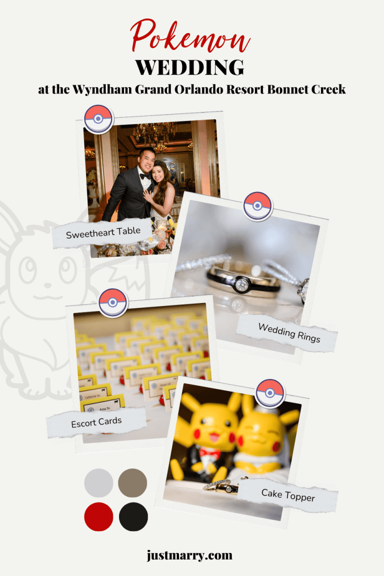 Laura and Dan's Pokemon Wedding at Wyndham Grand Orlando Resort Bonnet ...