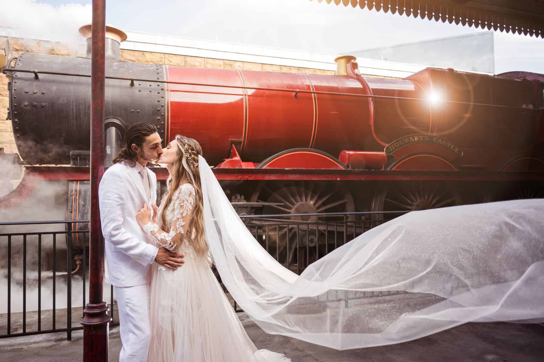 Universal Studios Wedding | Claudia and Tobie at the Loews Royal ...