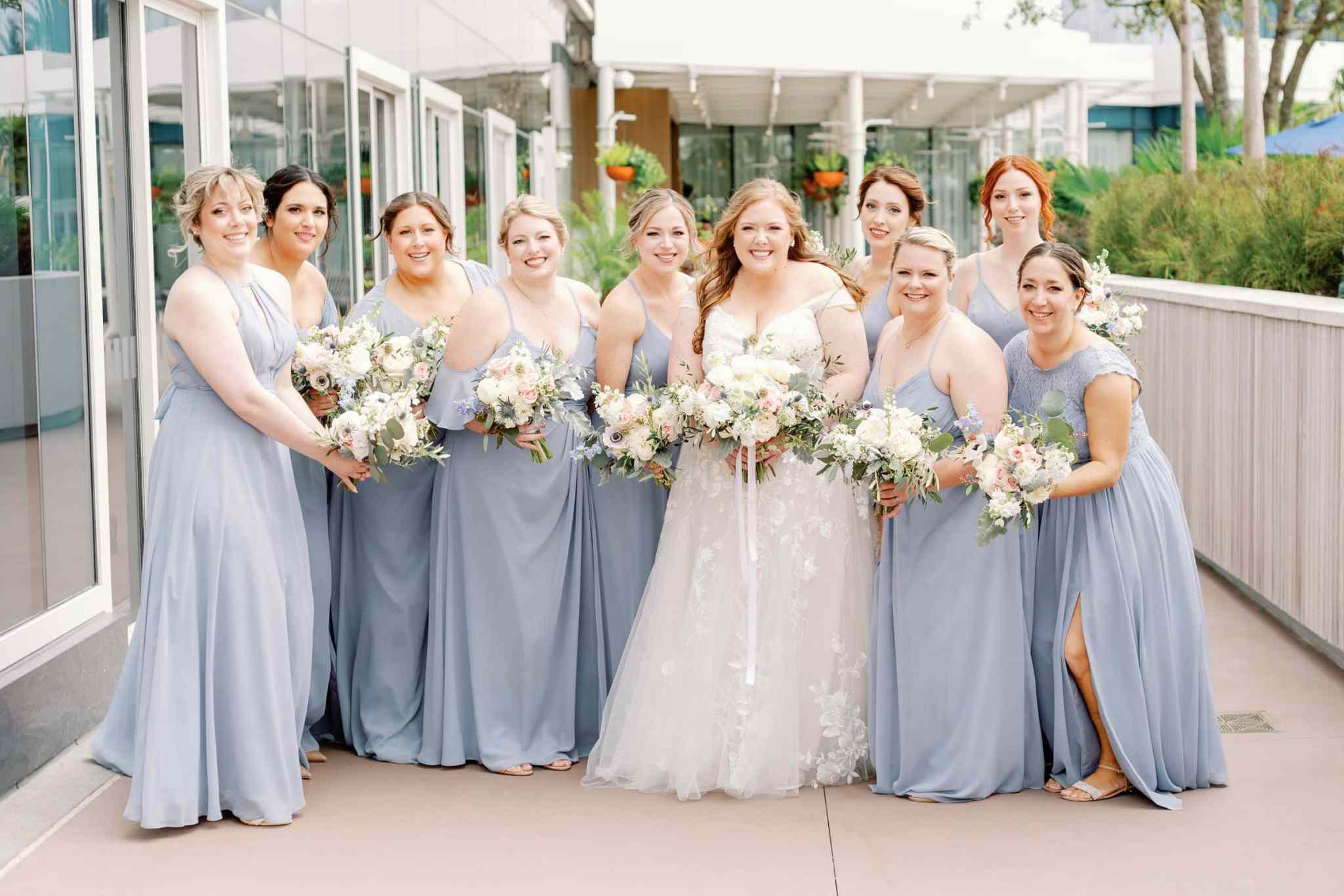 Maggie and Conner’s Balcony Wedding at the WDW Swan Reserve - Just Marry!
