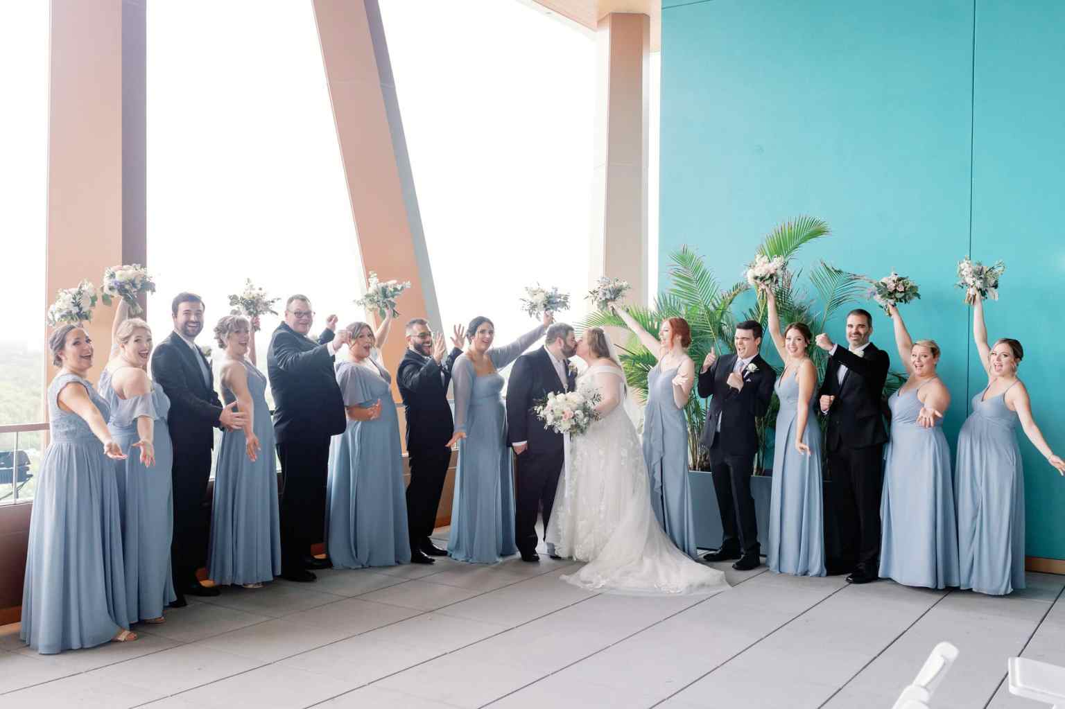 Maggie and Conner’s Balcony Wedding at the WDW Swan Reserve - Just Marry!