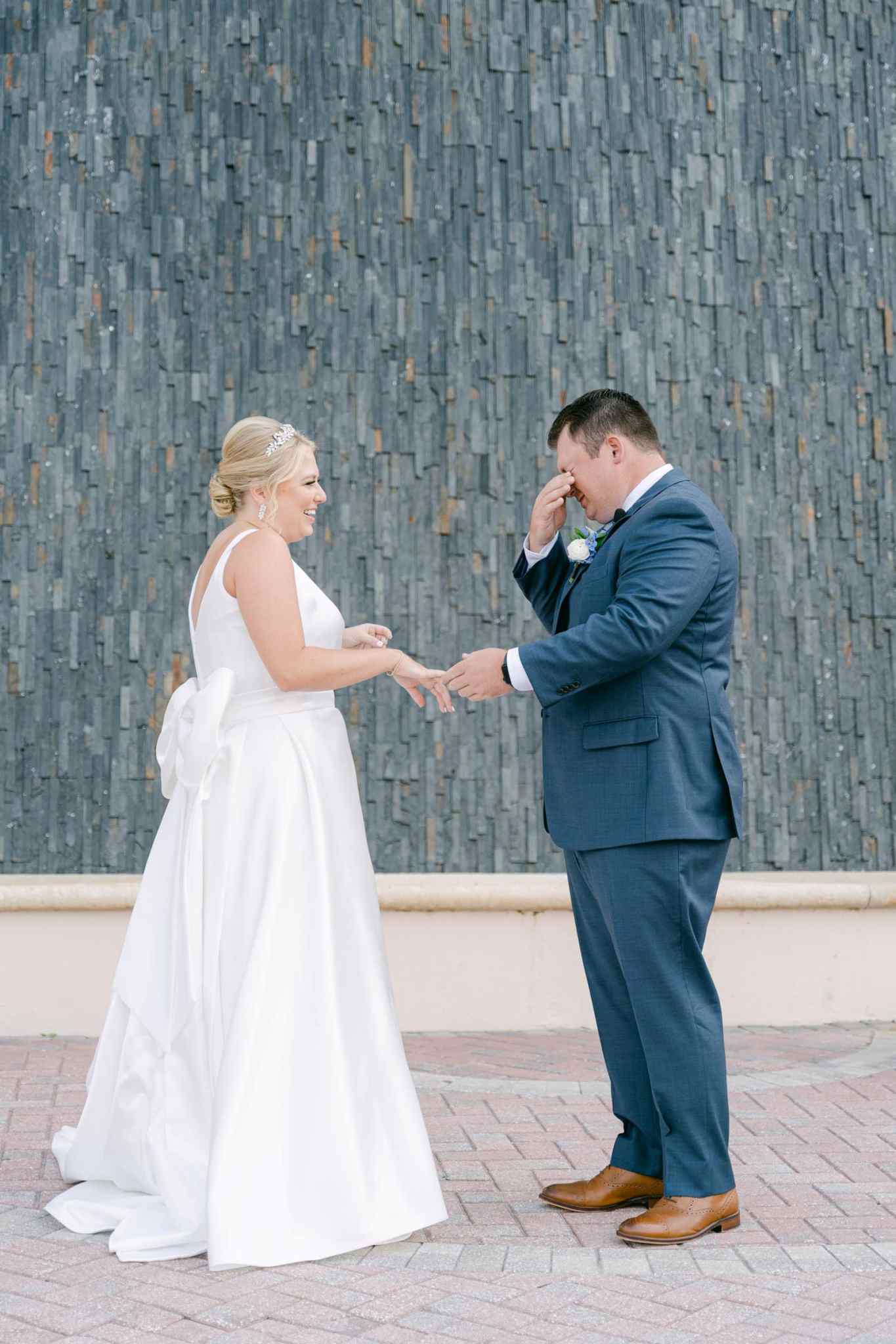 Soft Blue Wedding Theme | Madalyn and Zachery at Reunion Resort - Just ...
