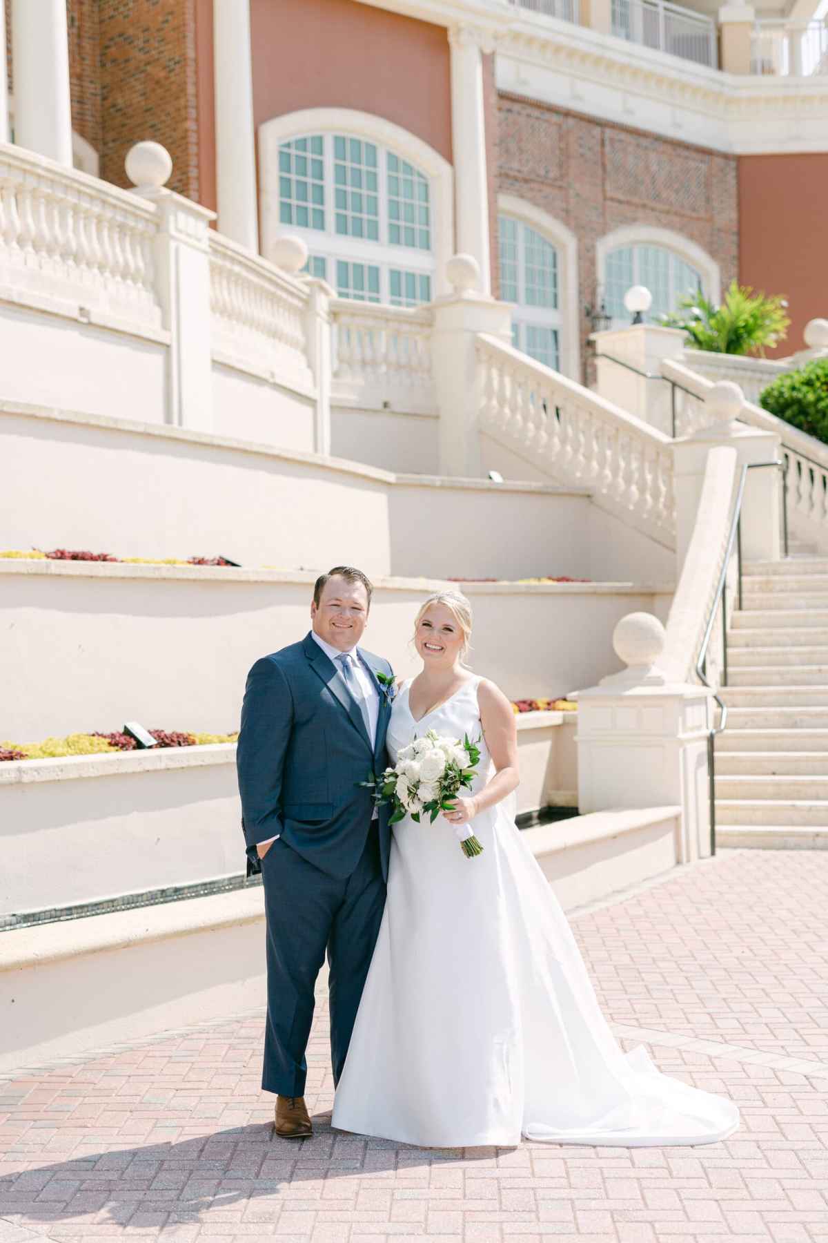 Soft Blue Wedding Theme | Madalyn and Zachery at Reunion Resort - Just ...