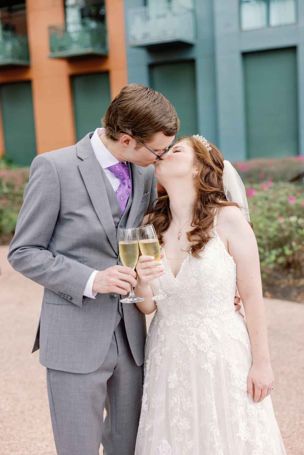 Faith and Thomas’s Tangled Wedding Theme at the WDW Swan Resort - Just ...