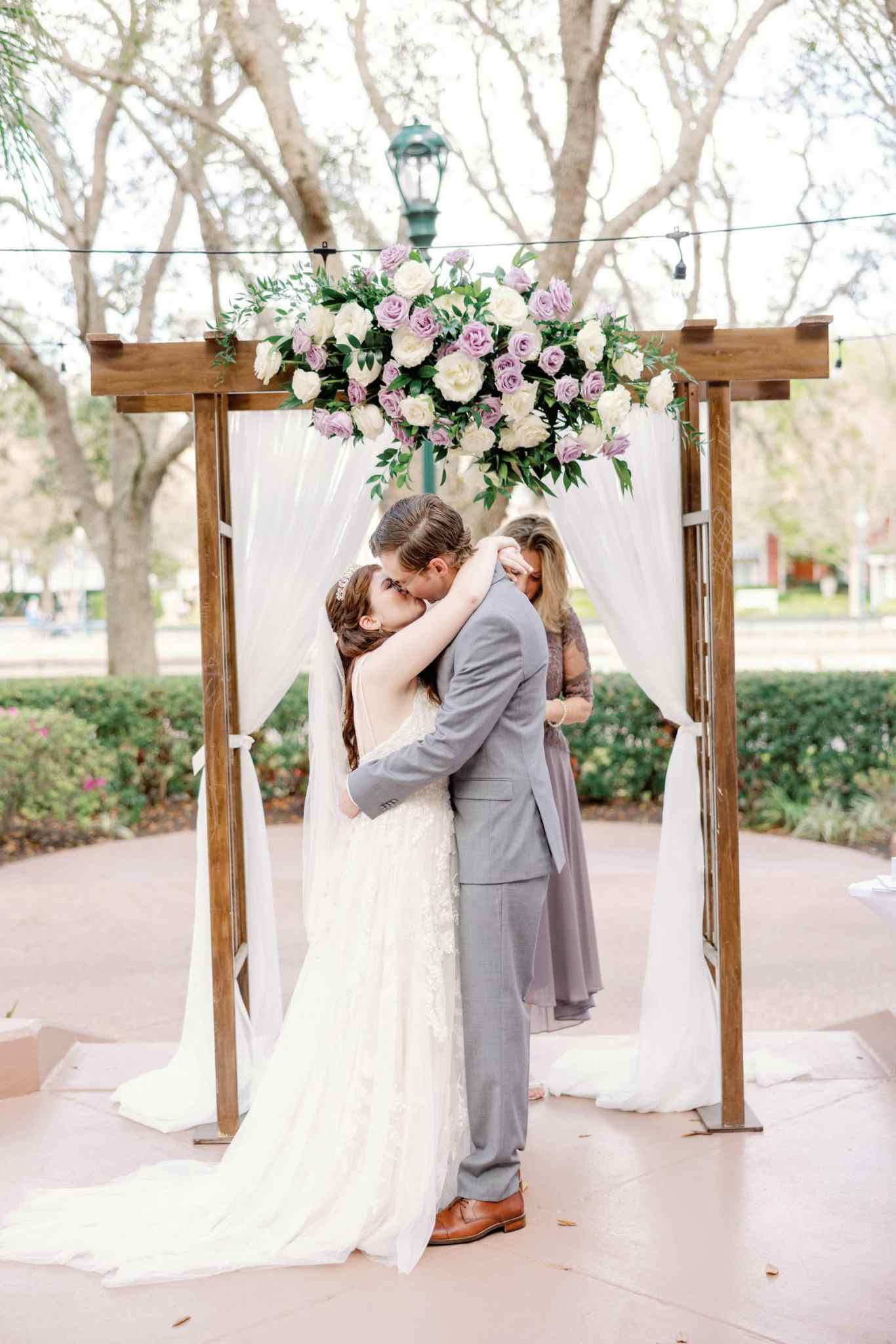 Faith and Thomas’s Tangled Wedding Theme at the WDW Swan Resort - Just ...