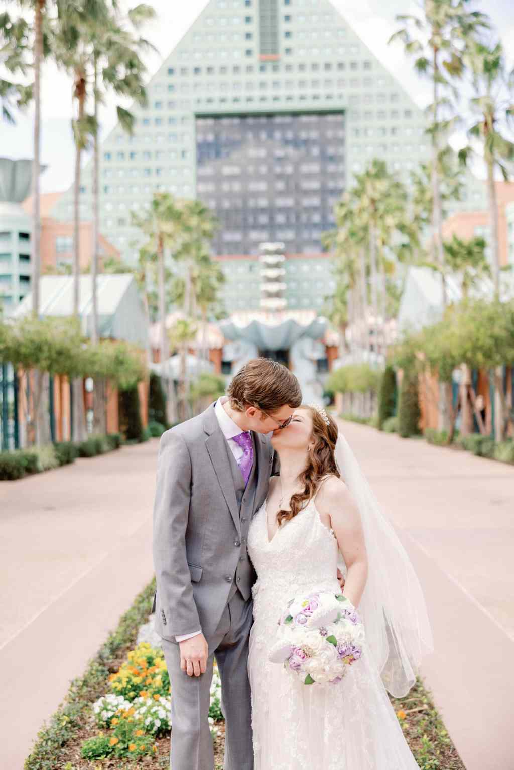 Faith and Thomas’s Tangled Wedding Theme at the WDW Swan Resort - Just ...