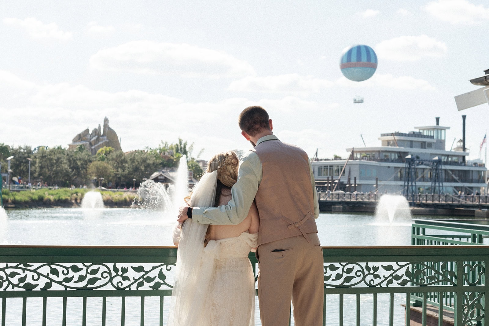 Paige and Sawyer’s DIY Micro Wedding at Paddlefish Disney Springs ...