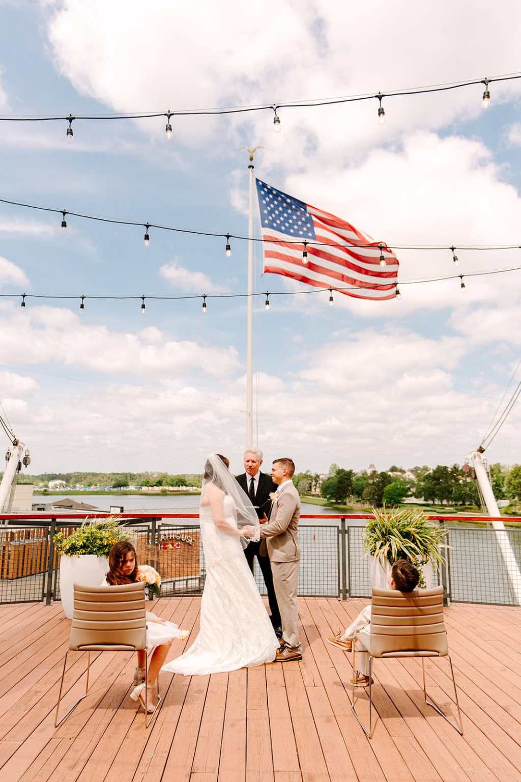 Family Elopement | Jessica and Frank at Paddlefish Disney Springs ...