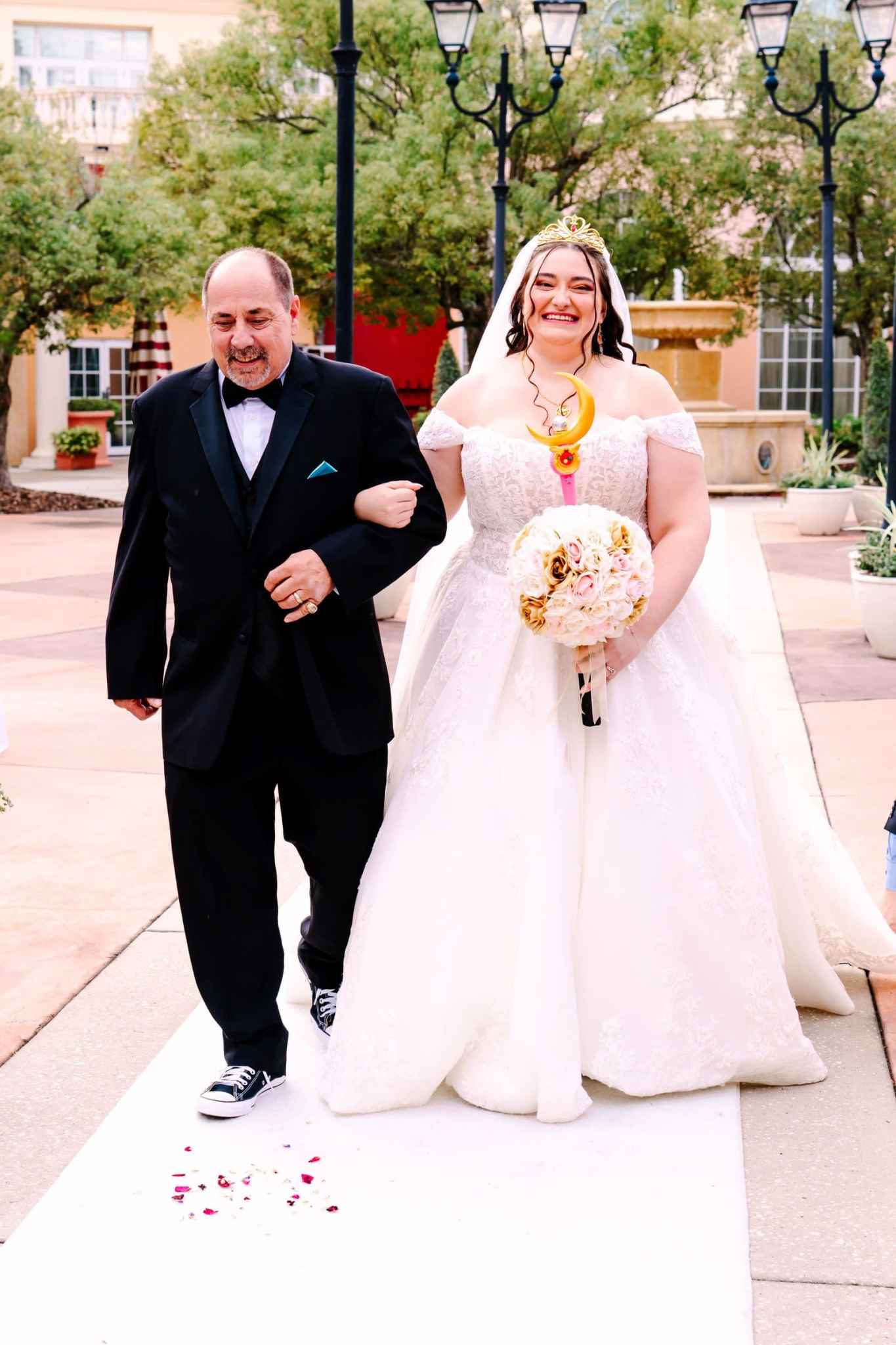 Sailor Moon Theme | Amanda and James at the Portofino Bay Hotel - Just ...