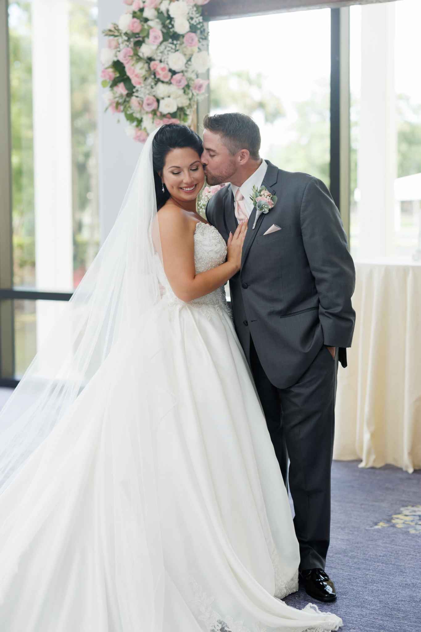 Pink and Gray Wedding | Megan and Peyton at the Hyatt Regency Grand Cypress - Just Marry!