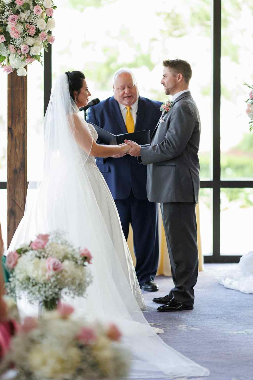 Pink and Gray Wedding | Megan and Peyton at the Hyatt Regency Grand Cypress - Just Marry!