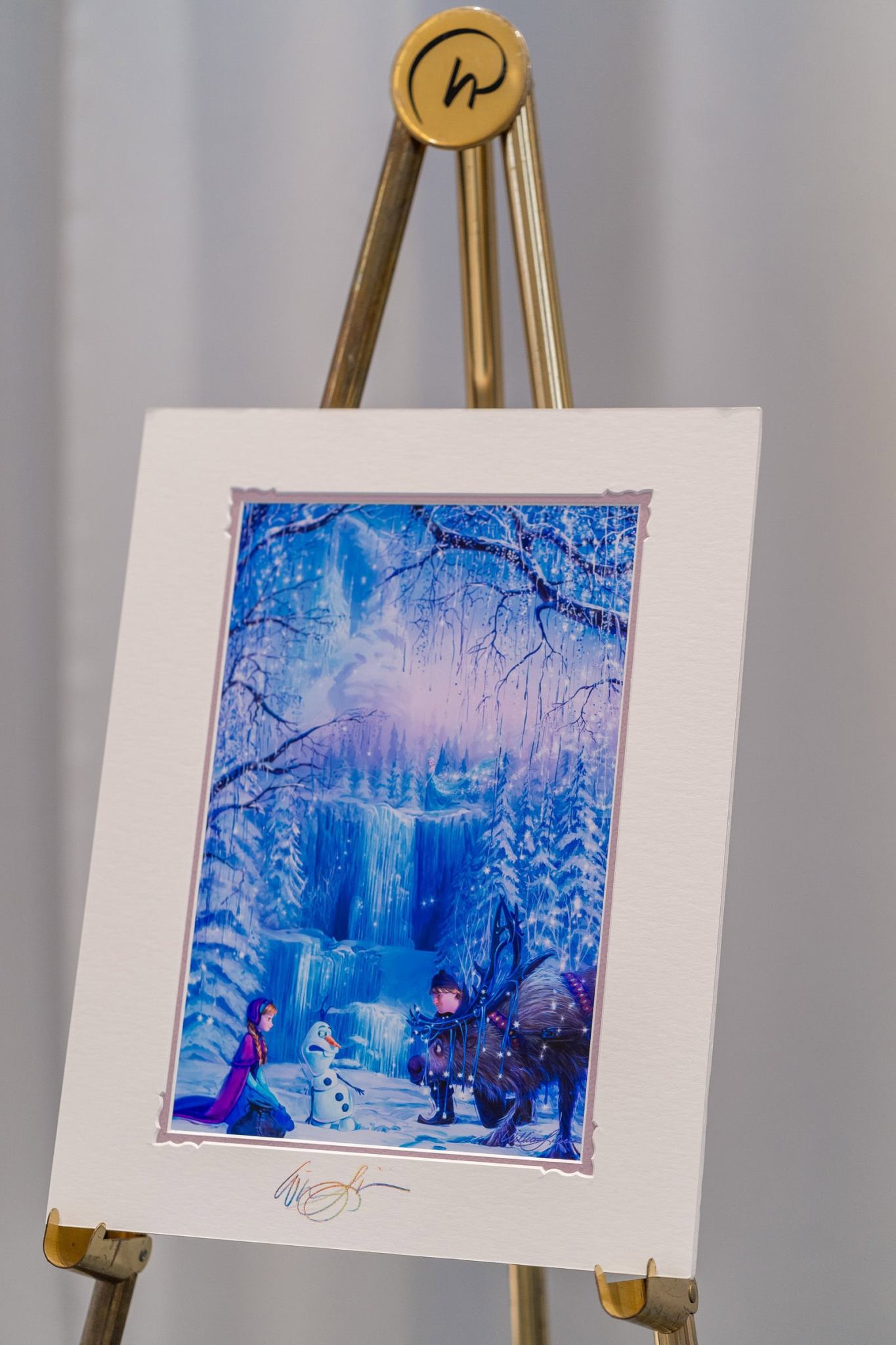 Frozen Wedding | Allison and Scott at Disney’s Wedding Pavilion - Just ...