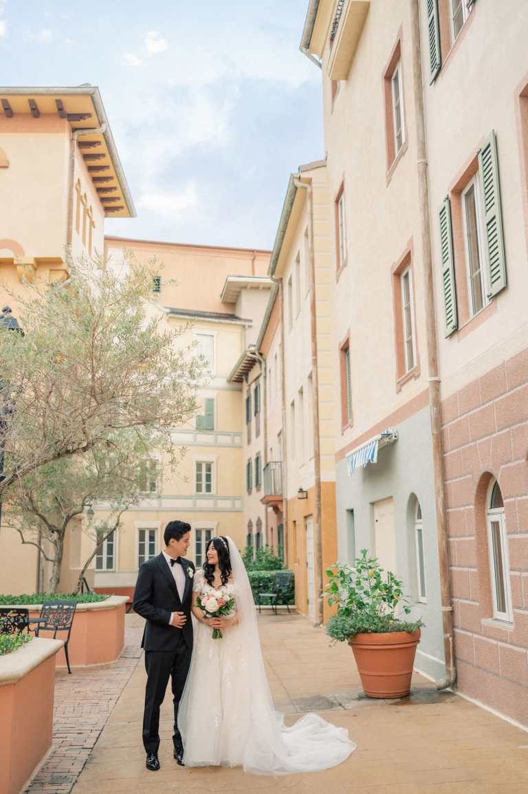 Francheska and Justin’s Whimsical Wedding at the Portofino Bay Hotel ...