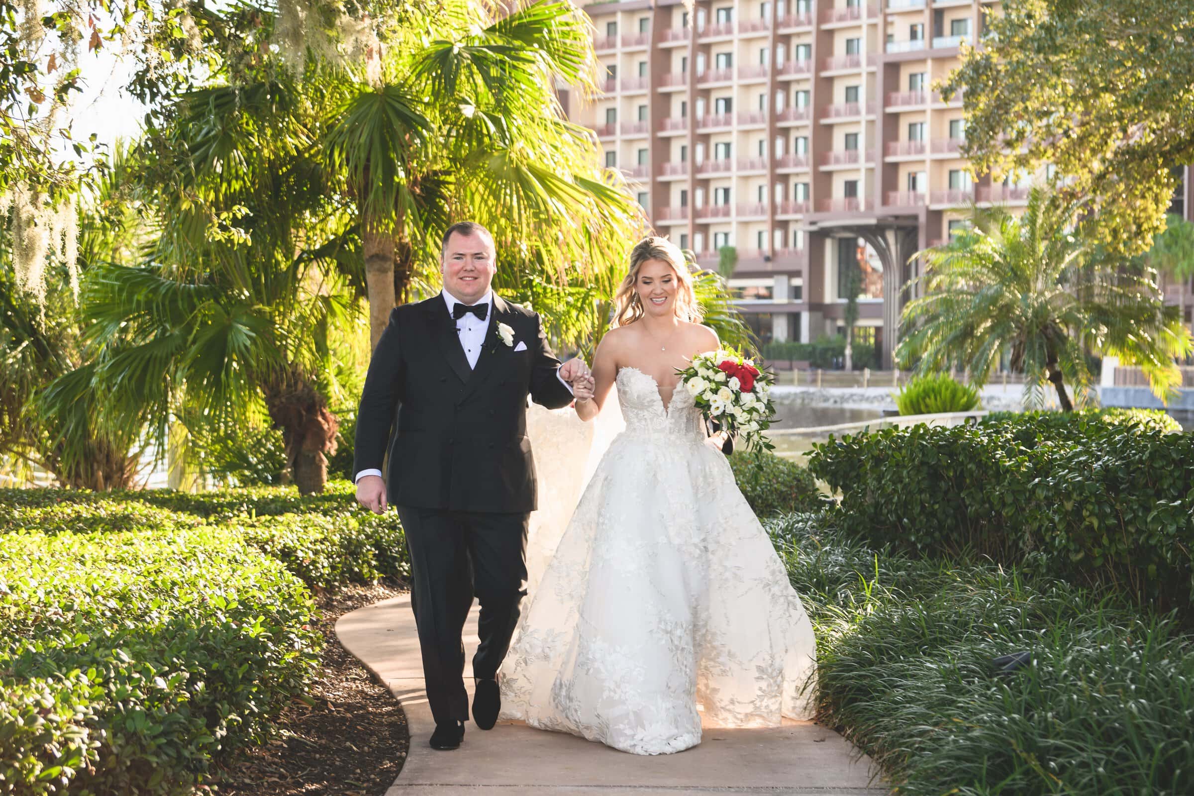 Disney Wedding Theme | Jenna and Drew at Disney’s Wedding Pavilion - Just Marry!